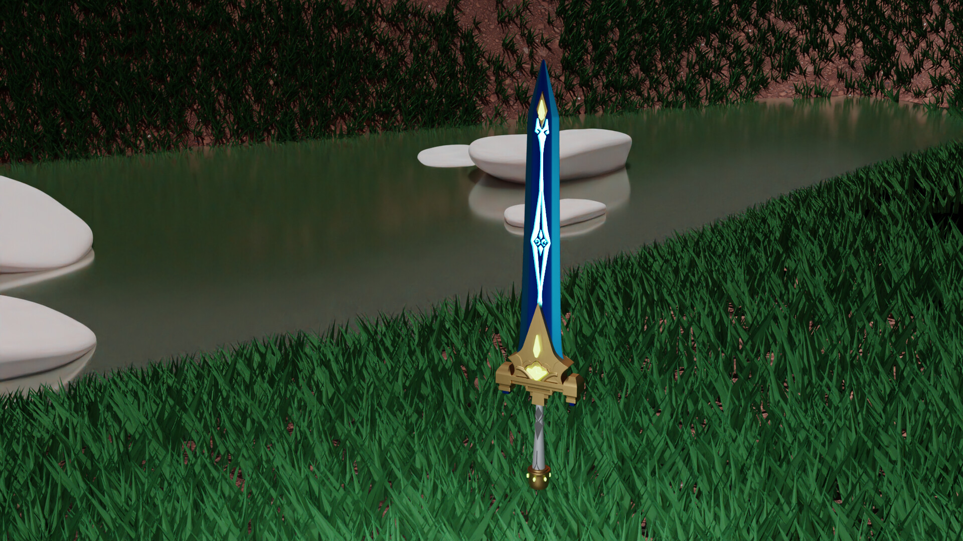 ArtStation - Genshin Impact - Skyrider Greatsword