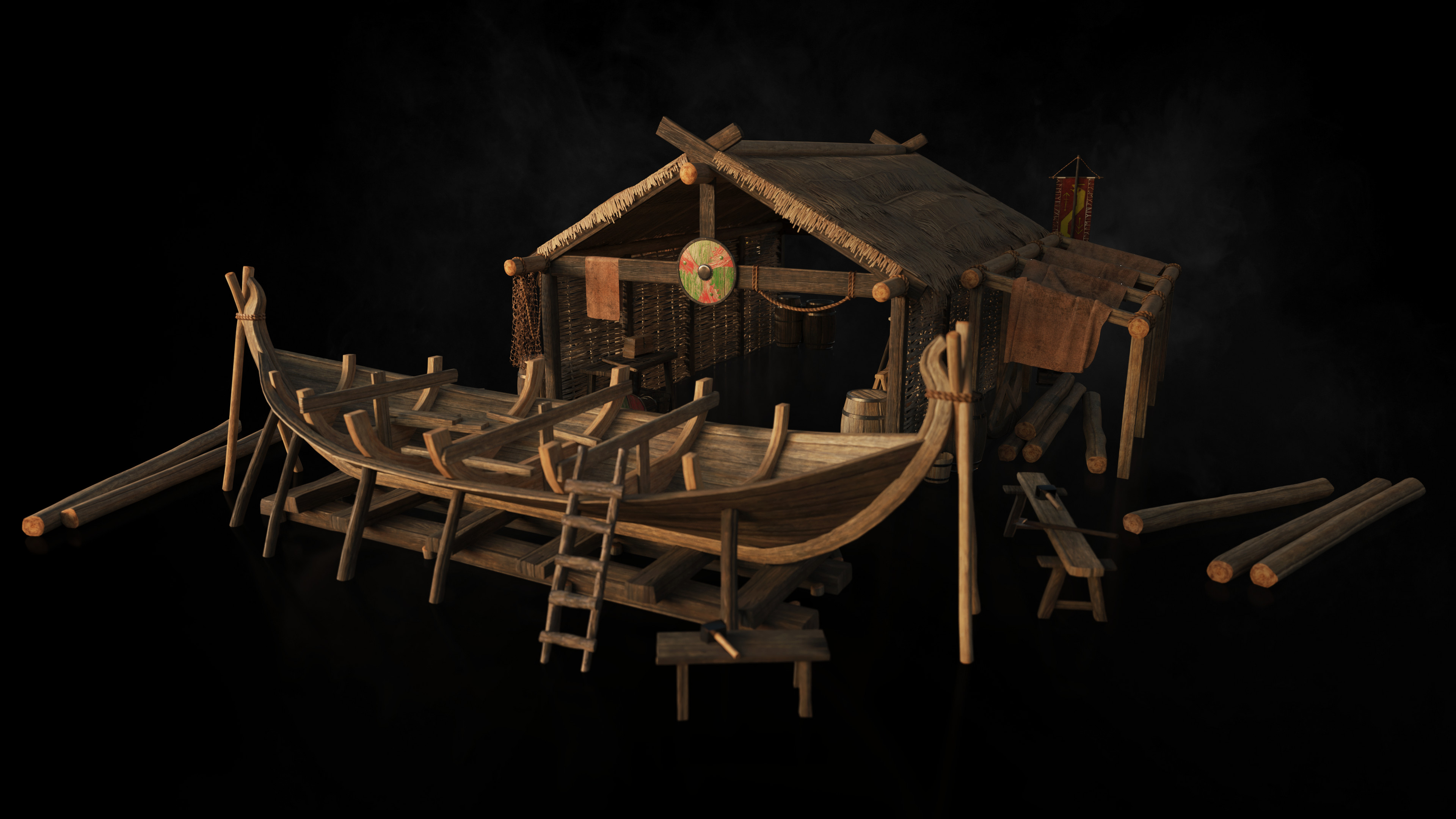 KitBash3D - VALHALLA - 3D ASSET KIT