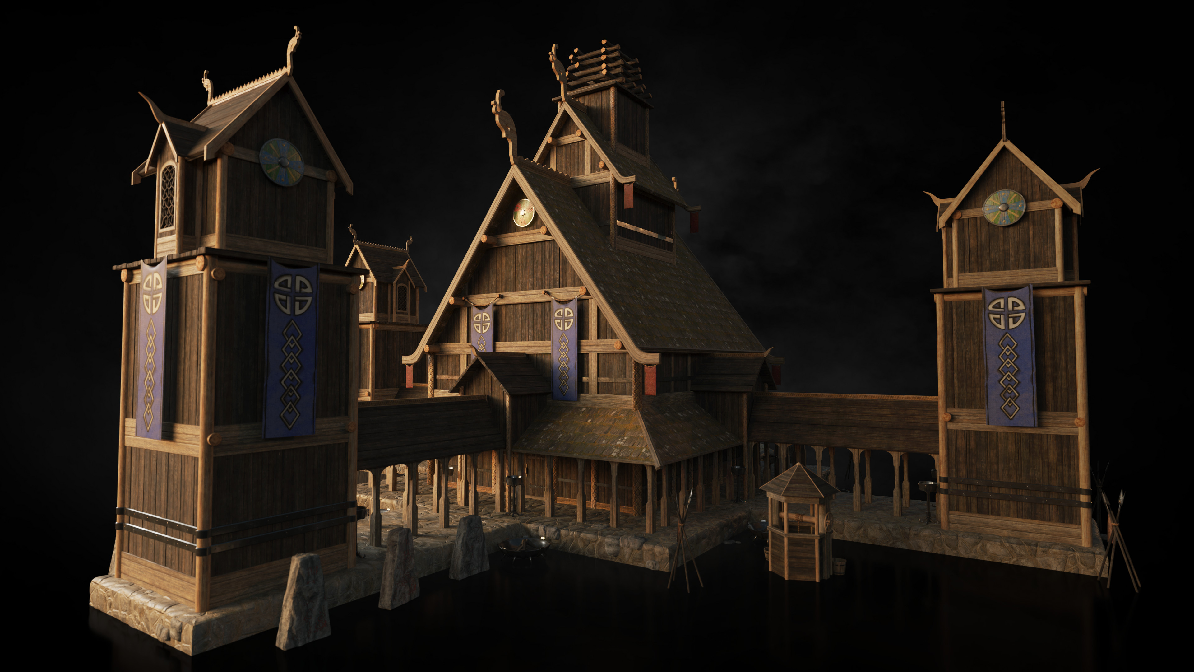 KitBash3D - VALHALLA - 3D ASSET KIT