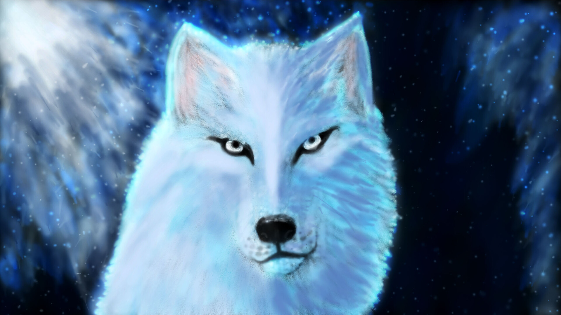 ArtStation - Winter Wolf