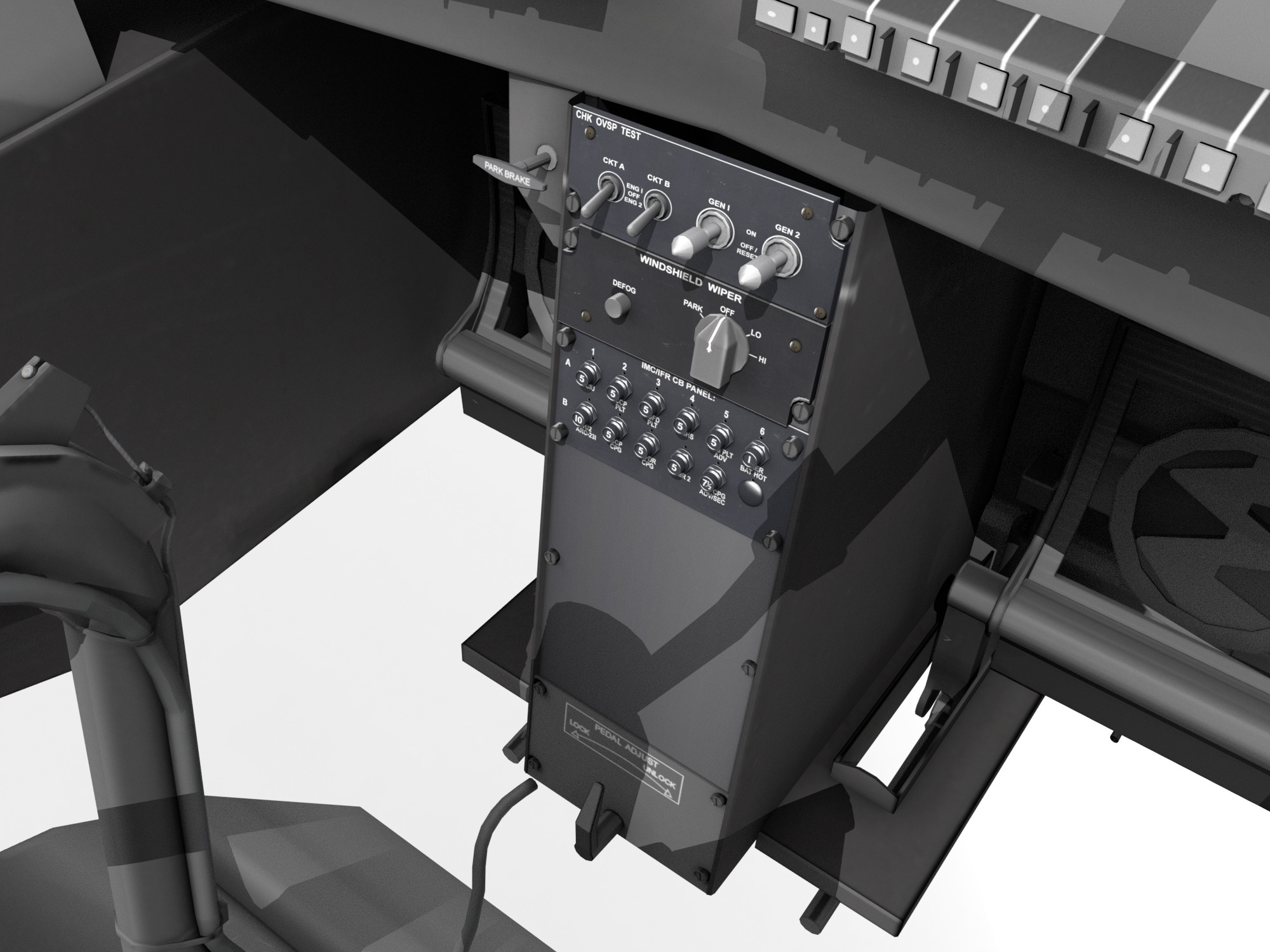 Jim Walker - AH-64 Apache Cockpit