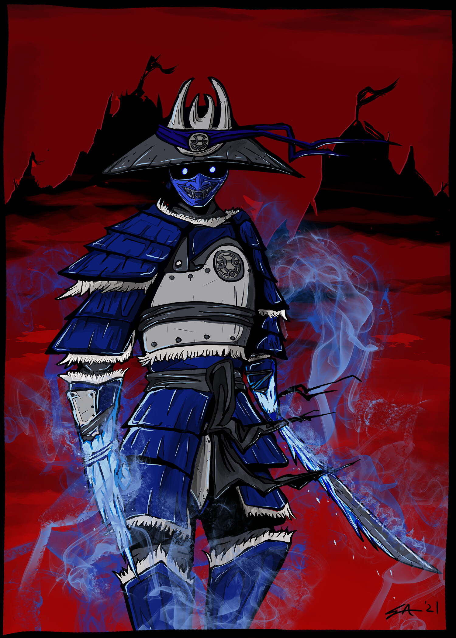 ArtStation - Samurai Sub-Zero