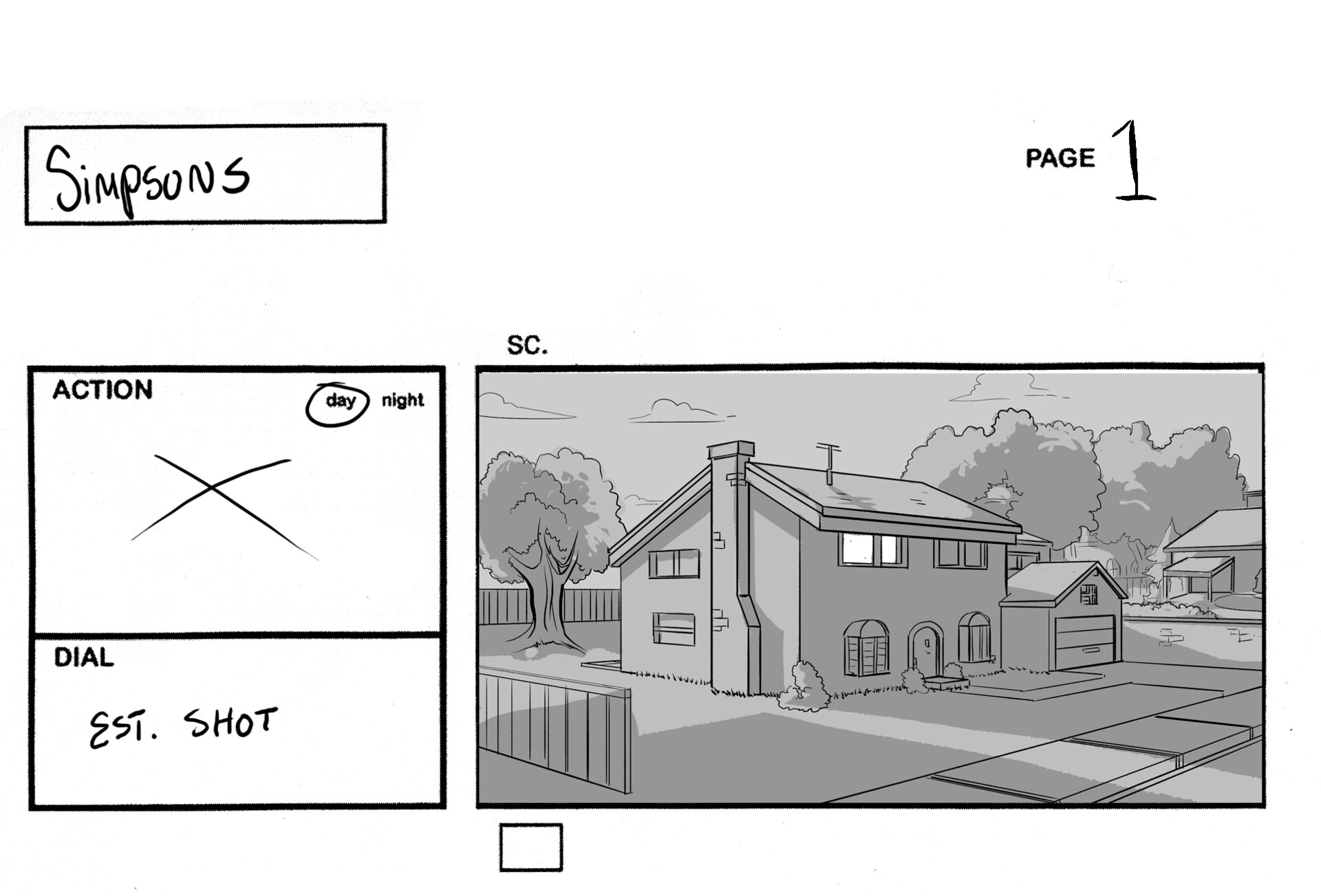 ArtStation - Simpsons STUDY