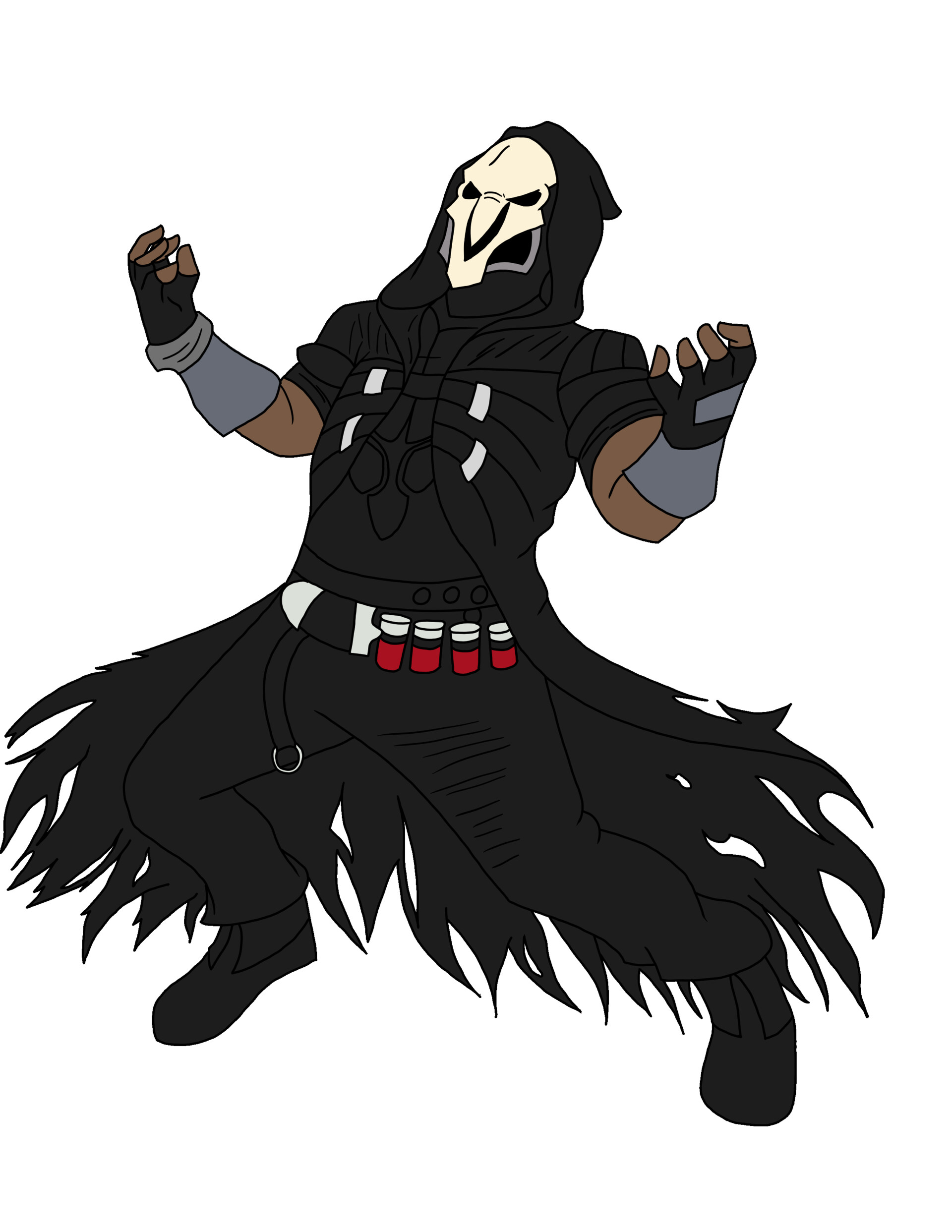 ArtStation - Reaper Laughing GIF