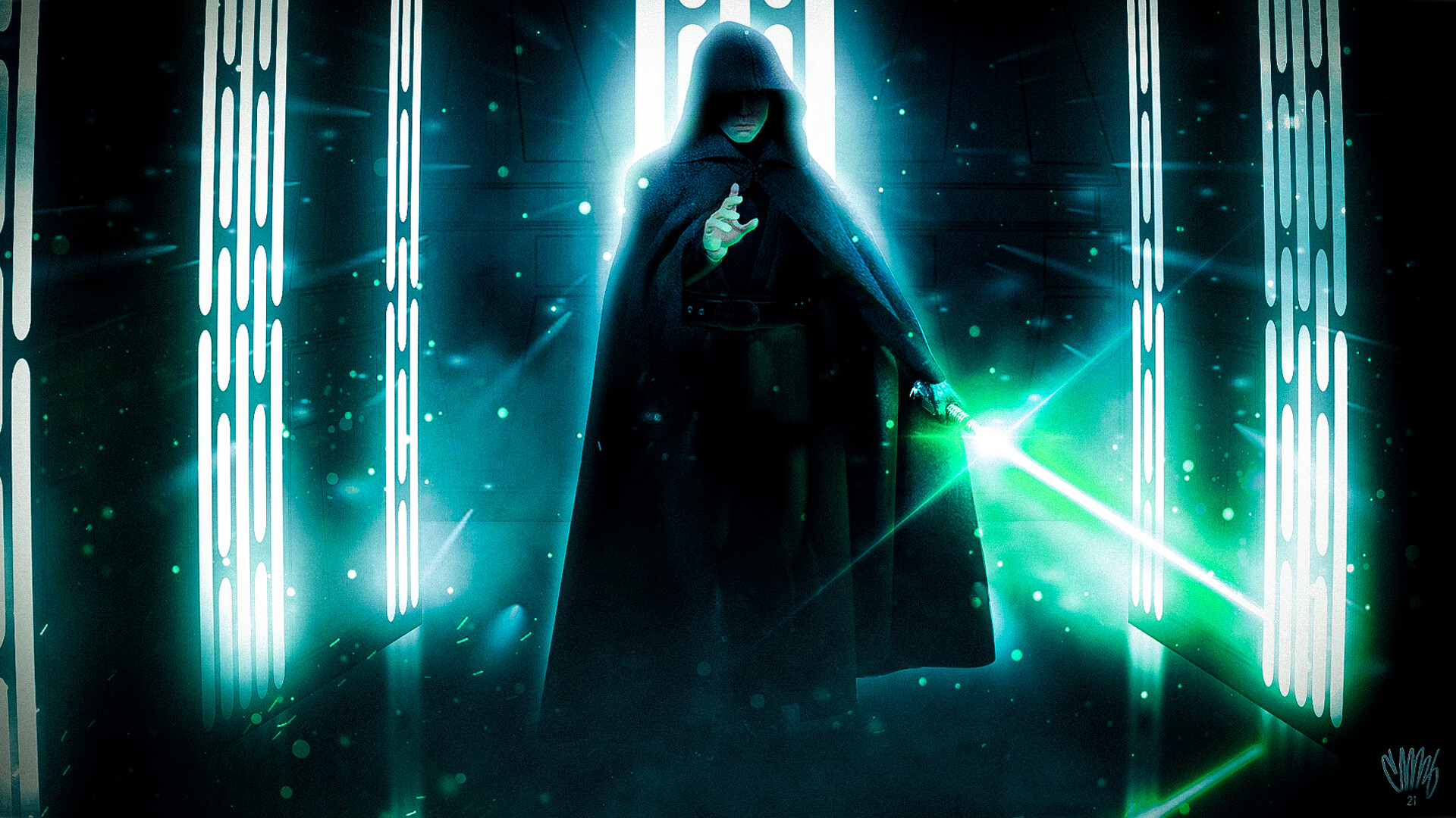 ArtStation - Luke Skywalker at Death Star