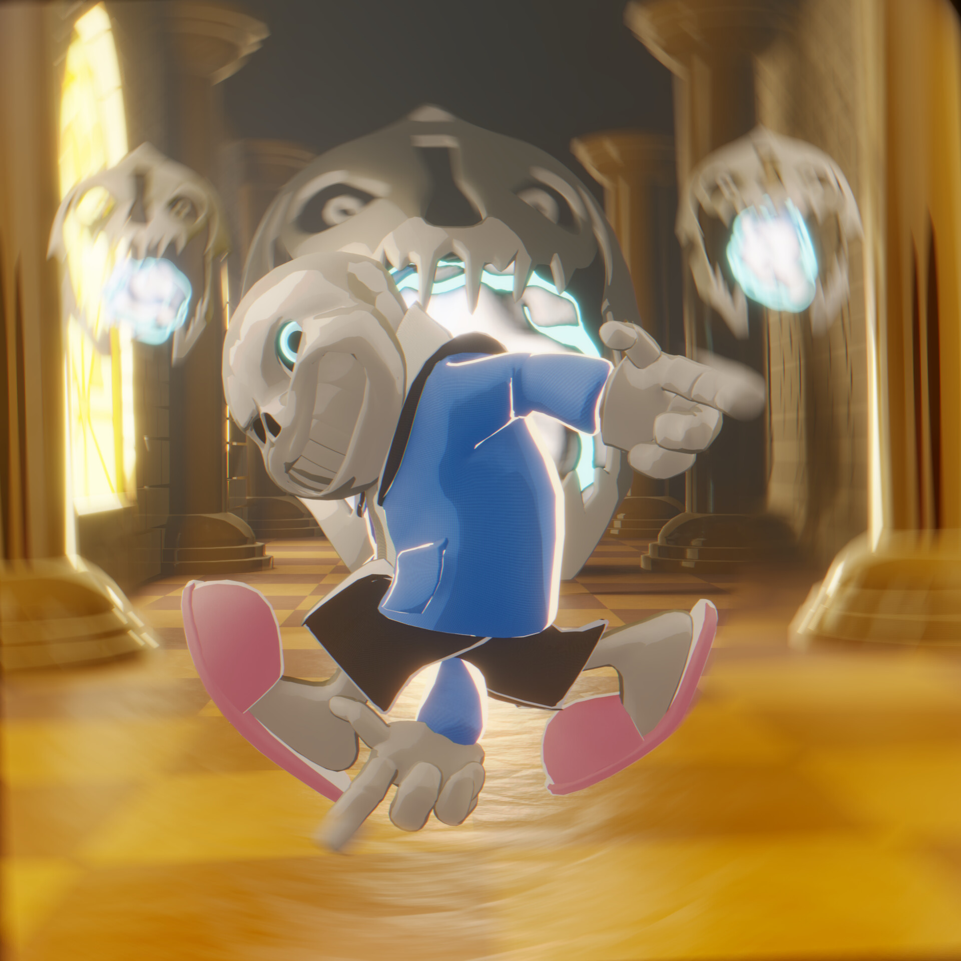 ArtStation - sans can have a little trolling as a treat