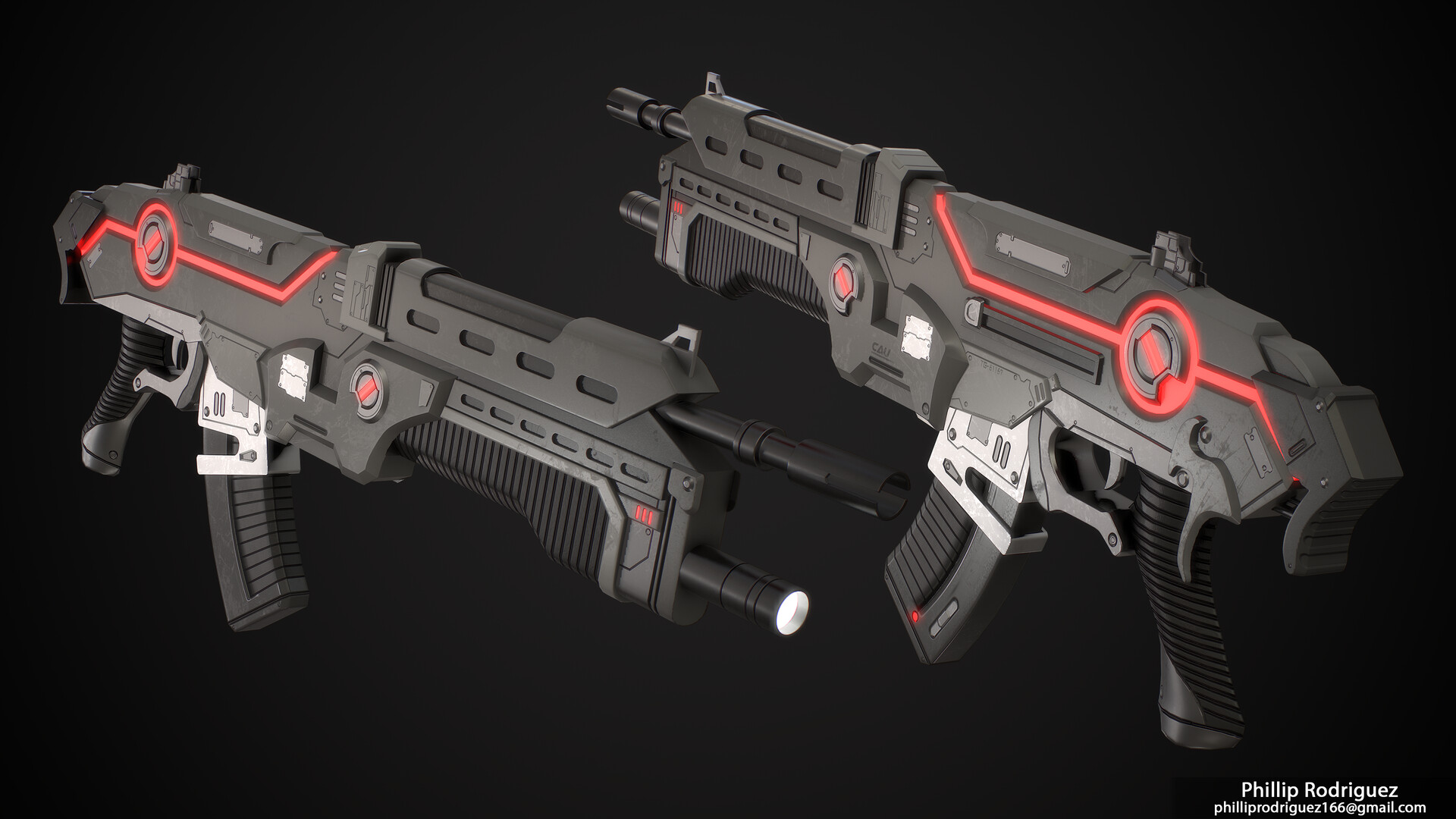 Phillip Rodriguez - Laser Assault Rifle