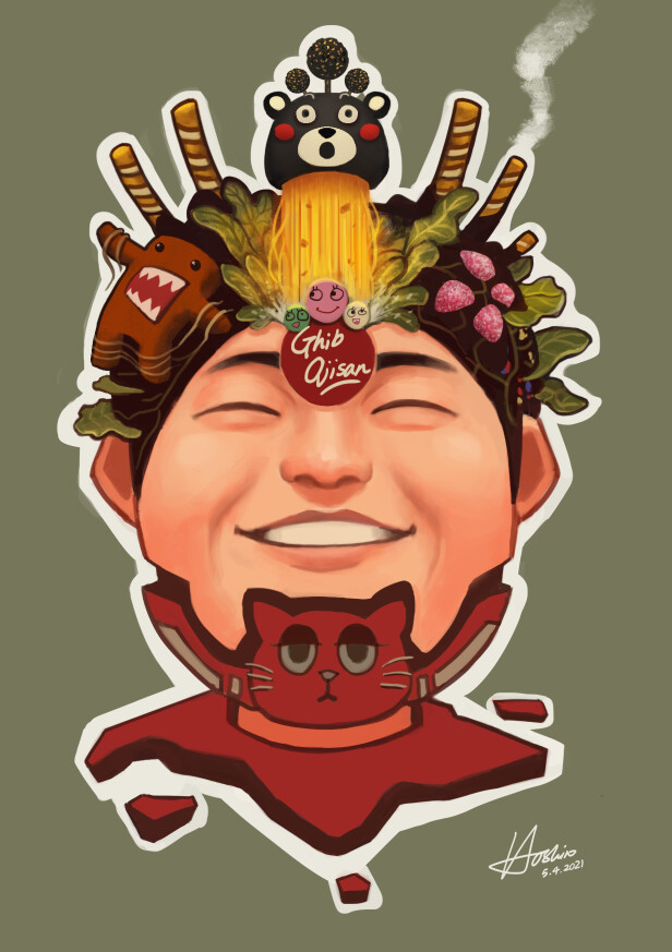 Hoshino Art - Ghib Ojisan