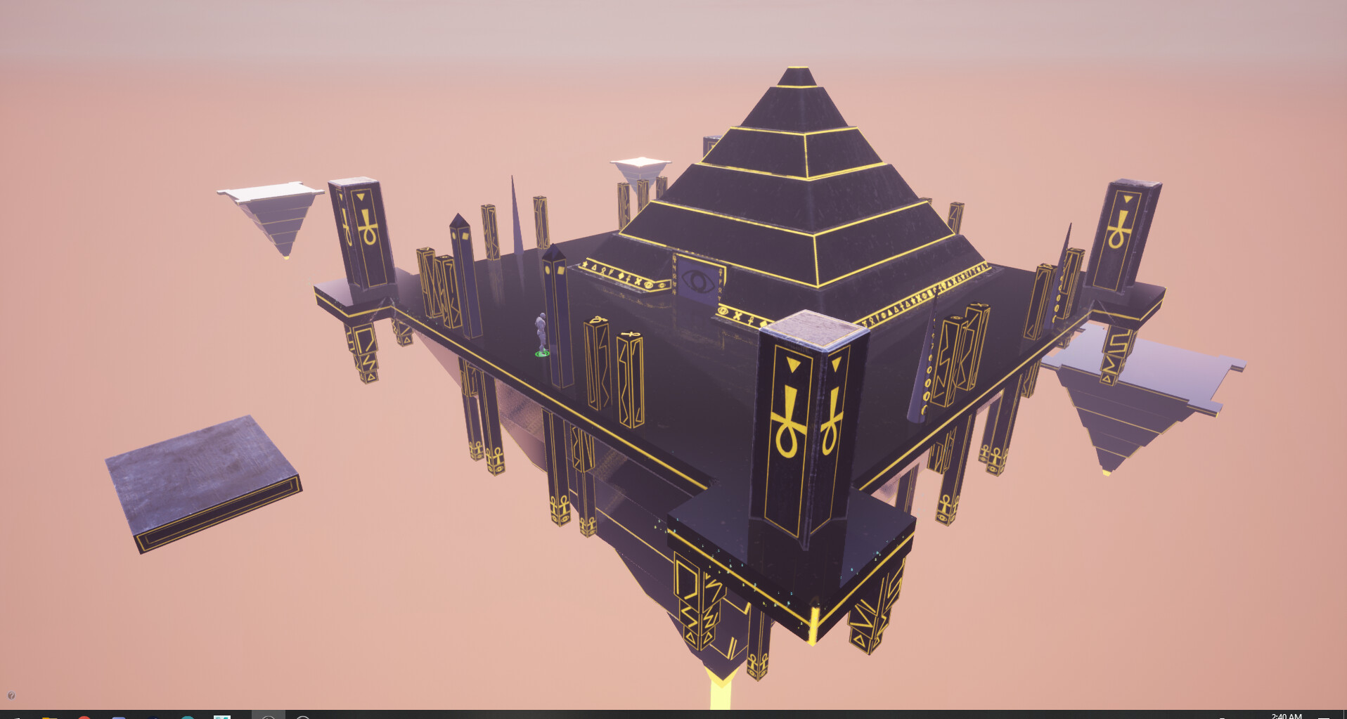 Peter Minneci - Self designed level top down game