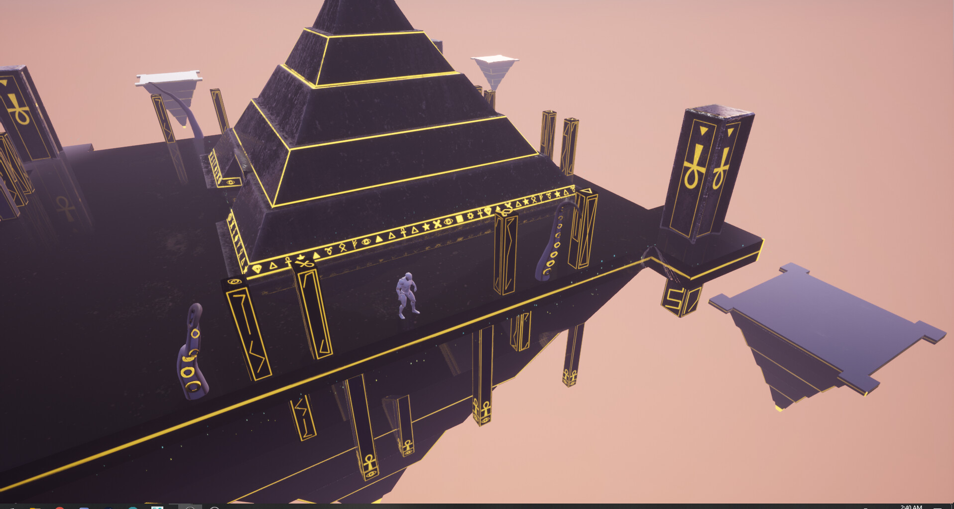 Peter Minneci - Self designed level top down game