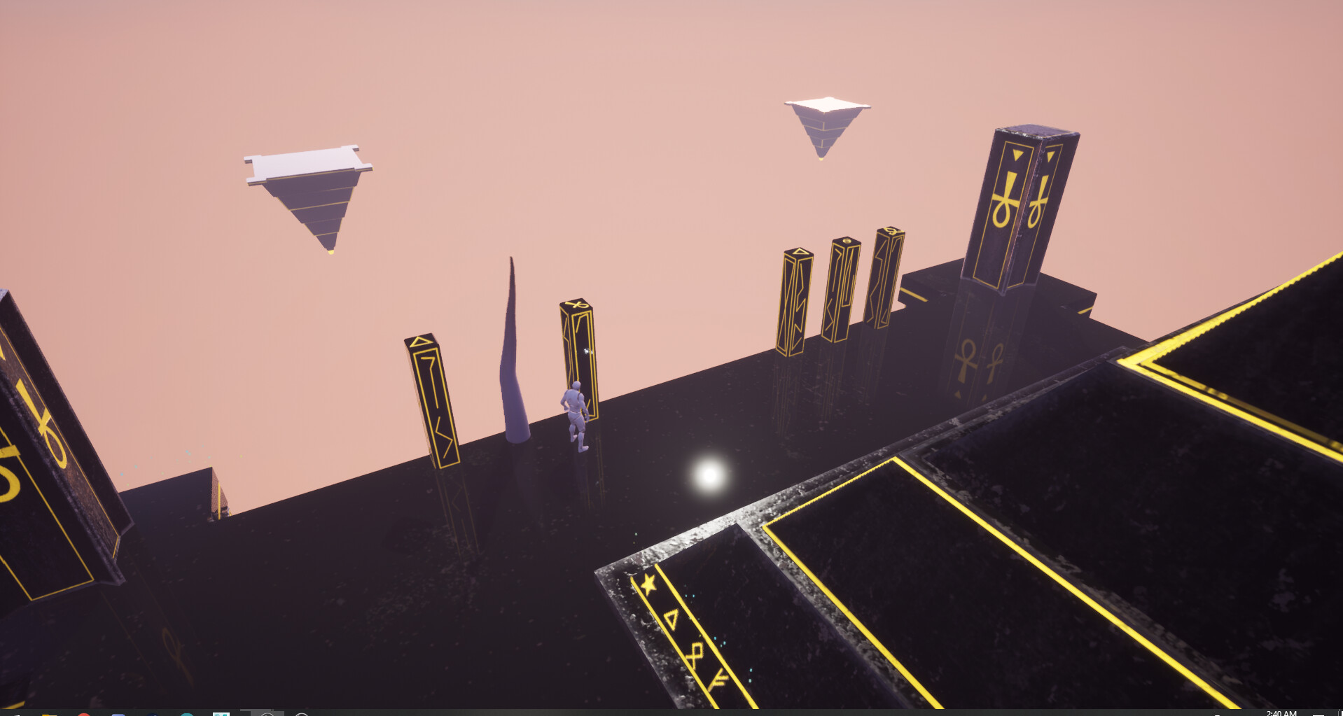 Peter Minneci - Self designed level top down game