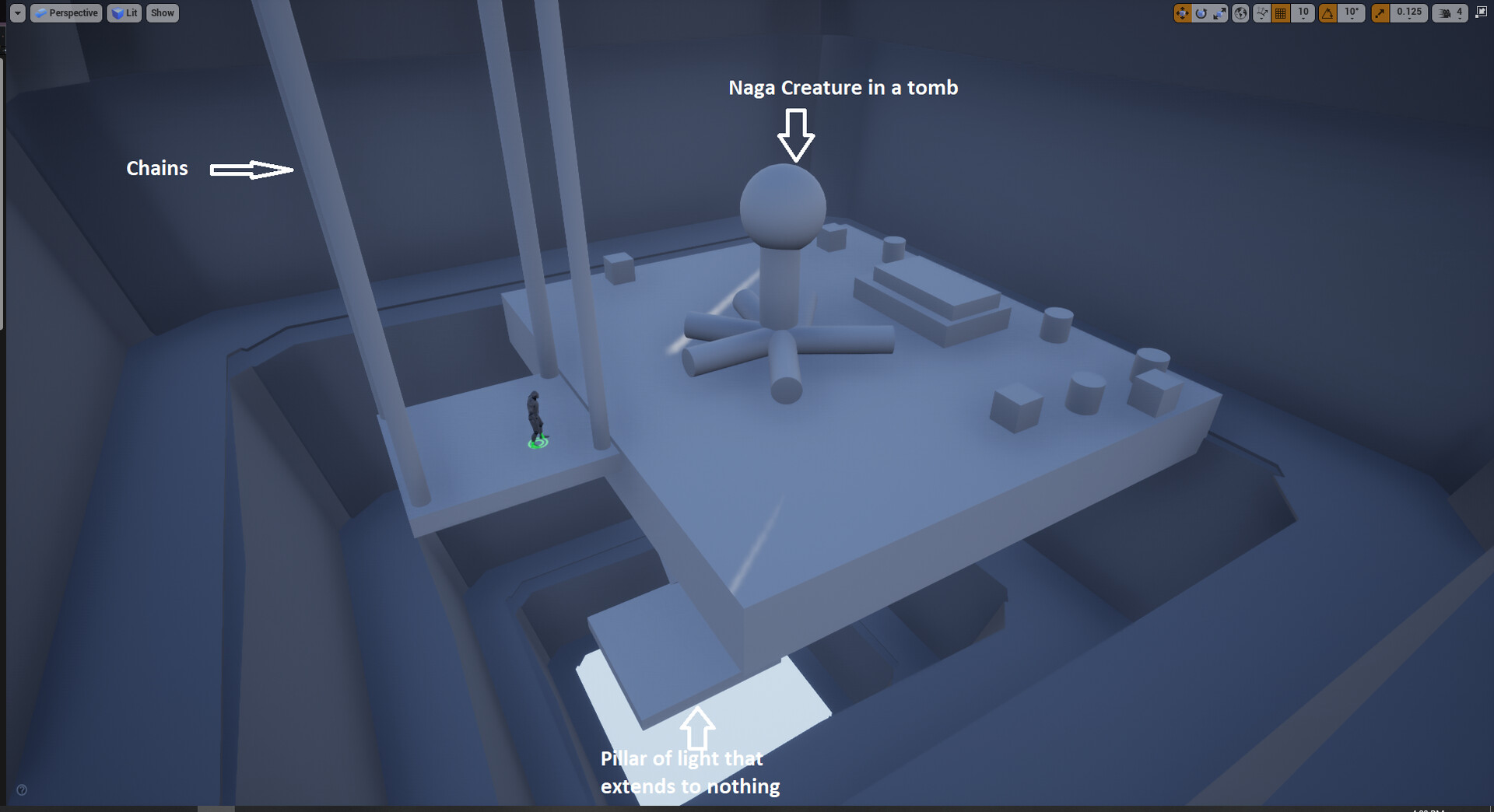 Peter Minneci - Self designed level top down game