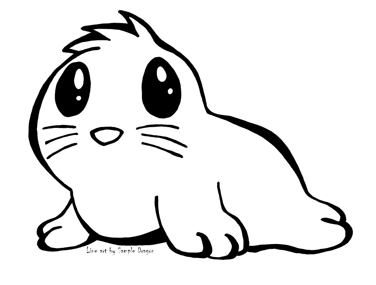 Cute Chibi Animal Coloring Pages