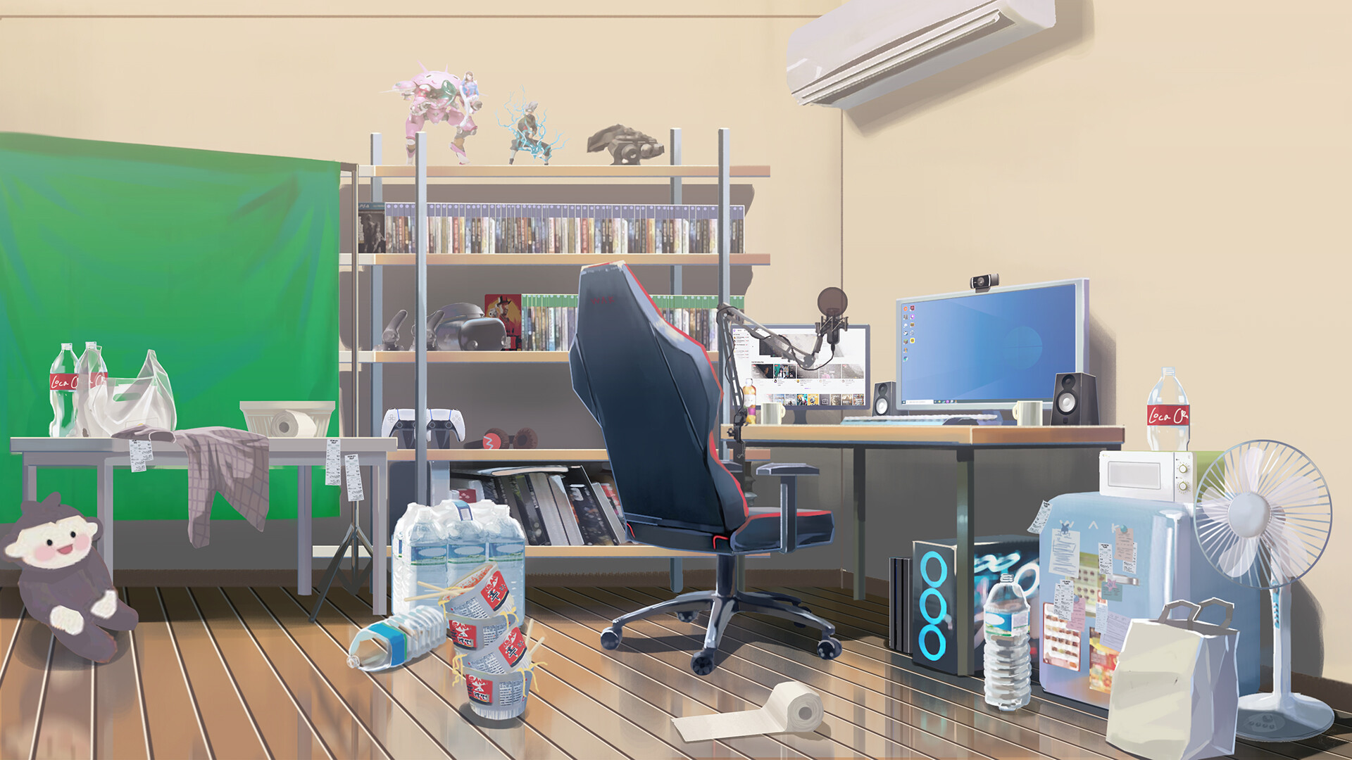 Twin Leaf - Streamer Room