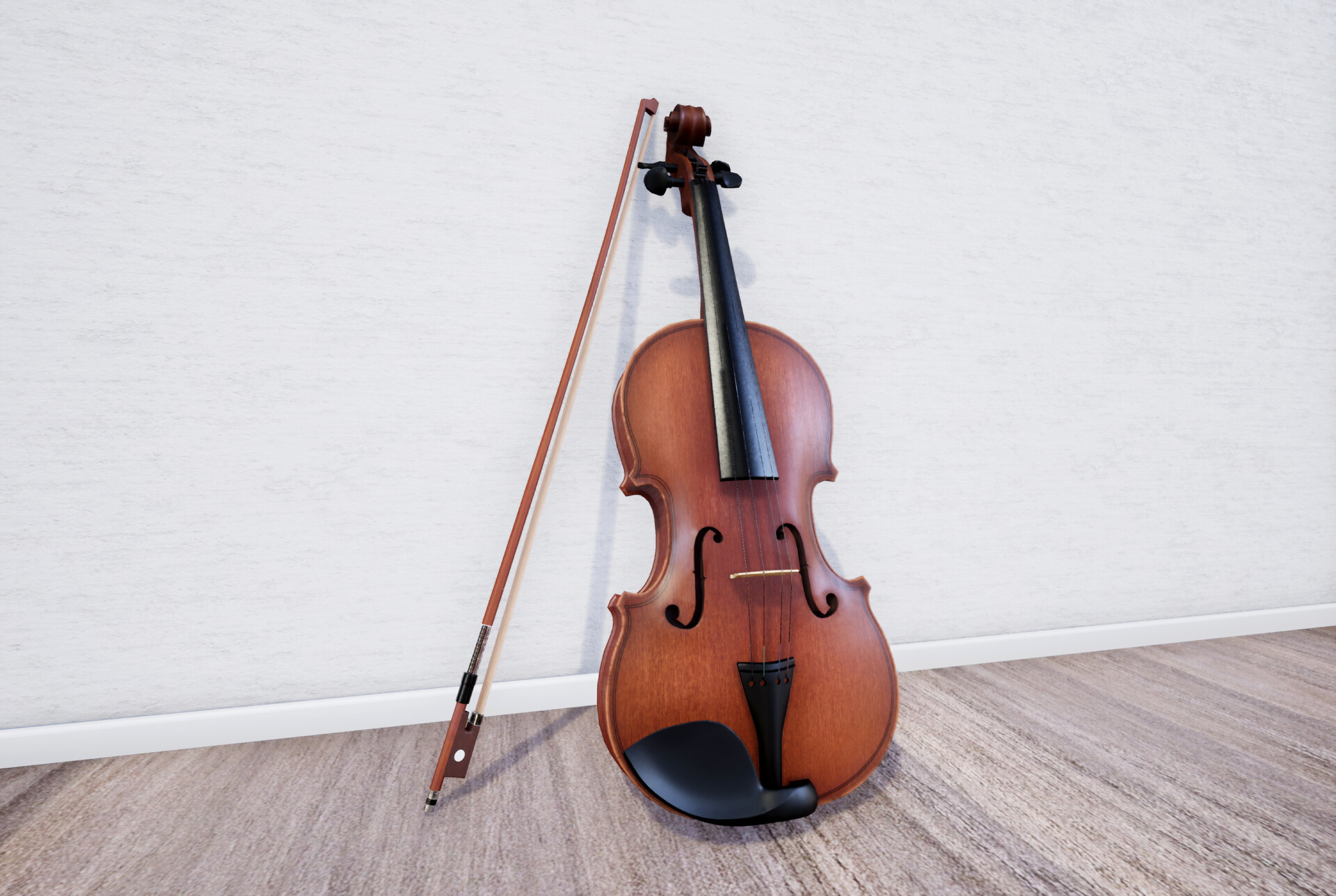 ArtStation - Violin Hero prop