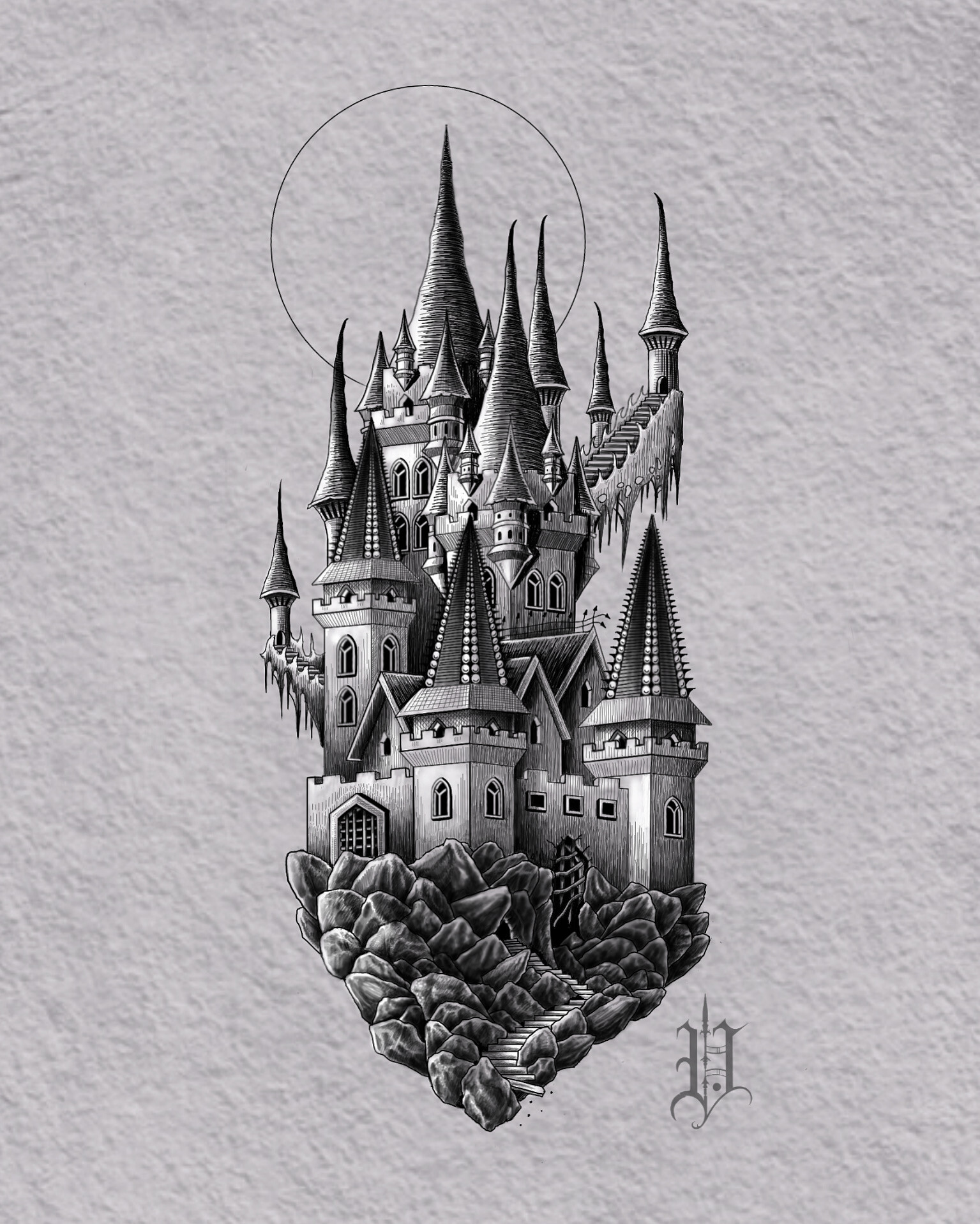 ArtStation - Castle concept