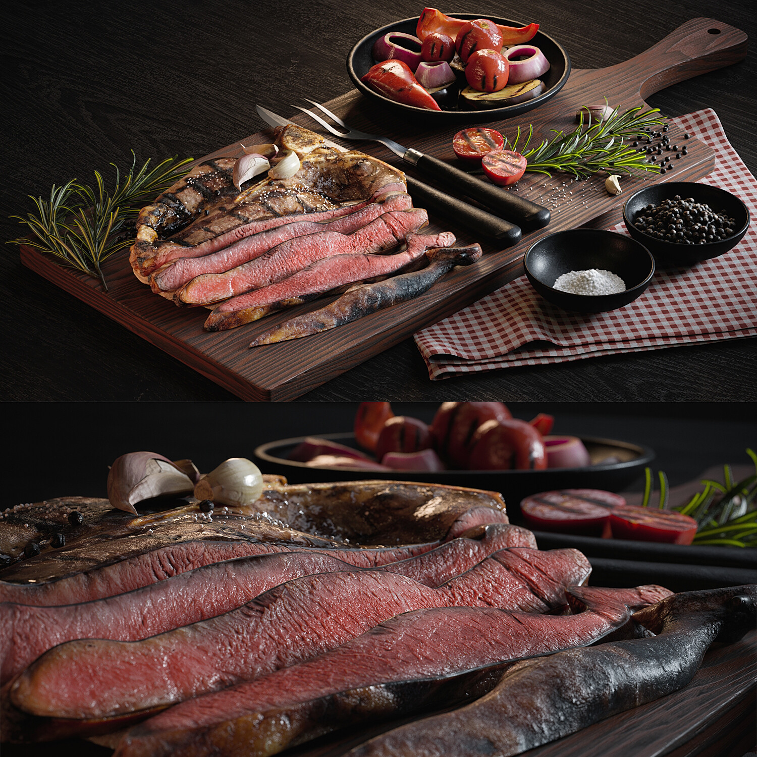 ArtStation - Realistic 3D model of Steak