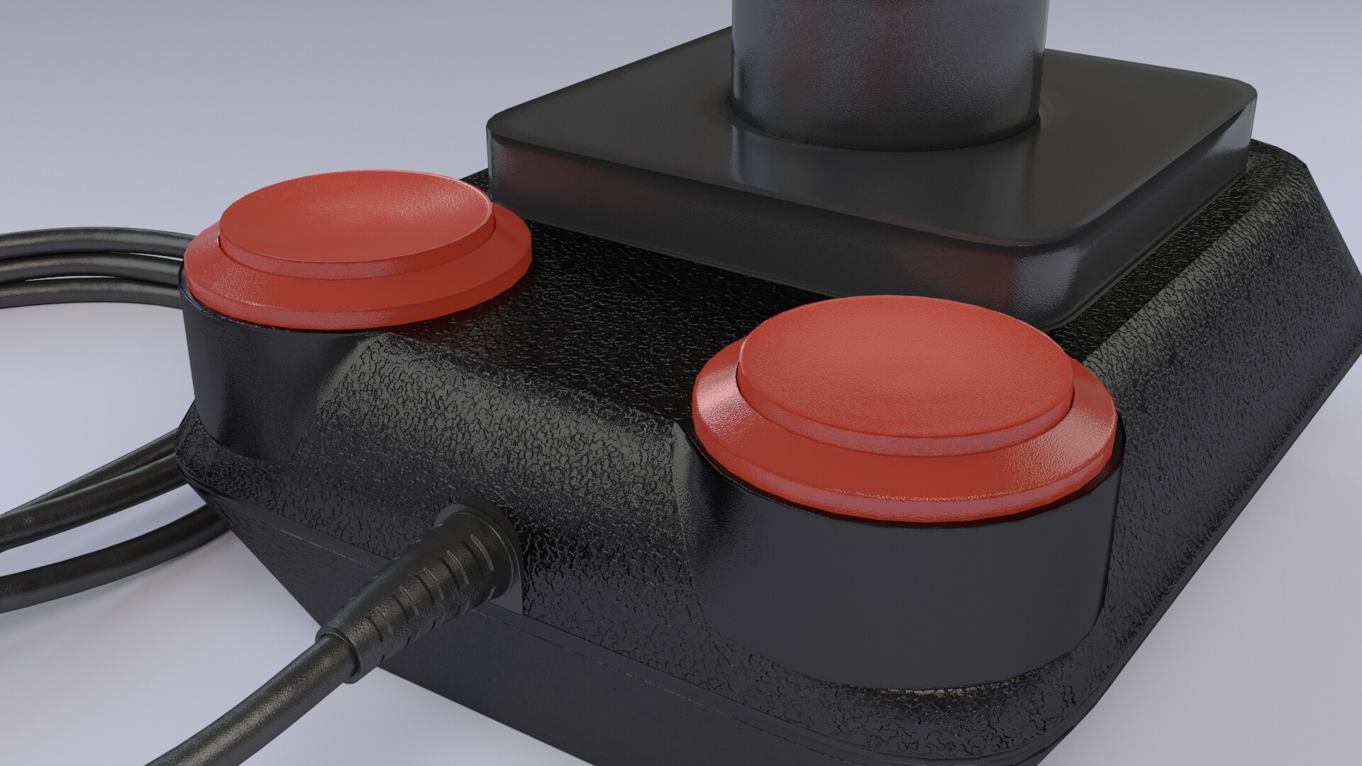 Jim Platt - Kempston Competition Pro Joystick from the 80's 8 bit era
