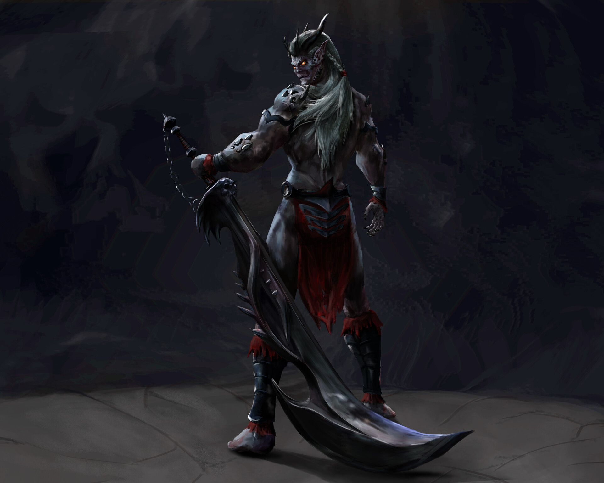 ArtStation - Demon eyes