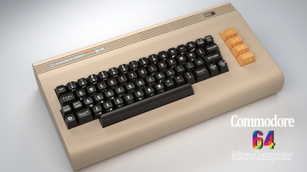 ArtStation - Commodore 64 (The worlds best selling computer)