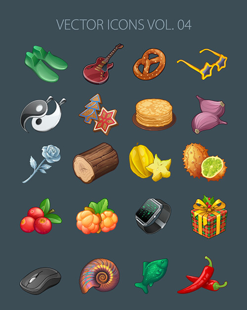 ArtStation - Vector Icons vol. 04