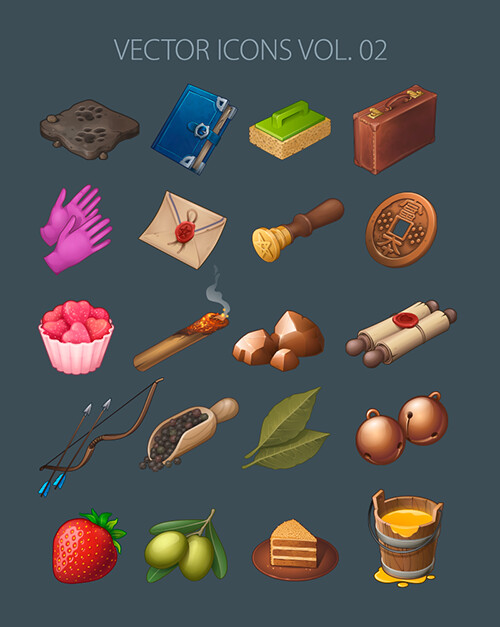 ArtStation - Vector Icons vol. 02