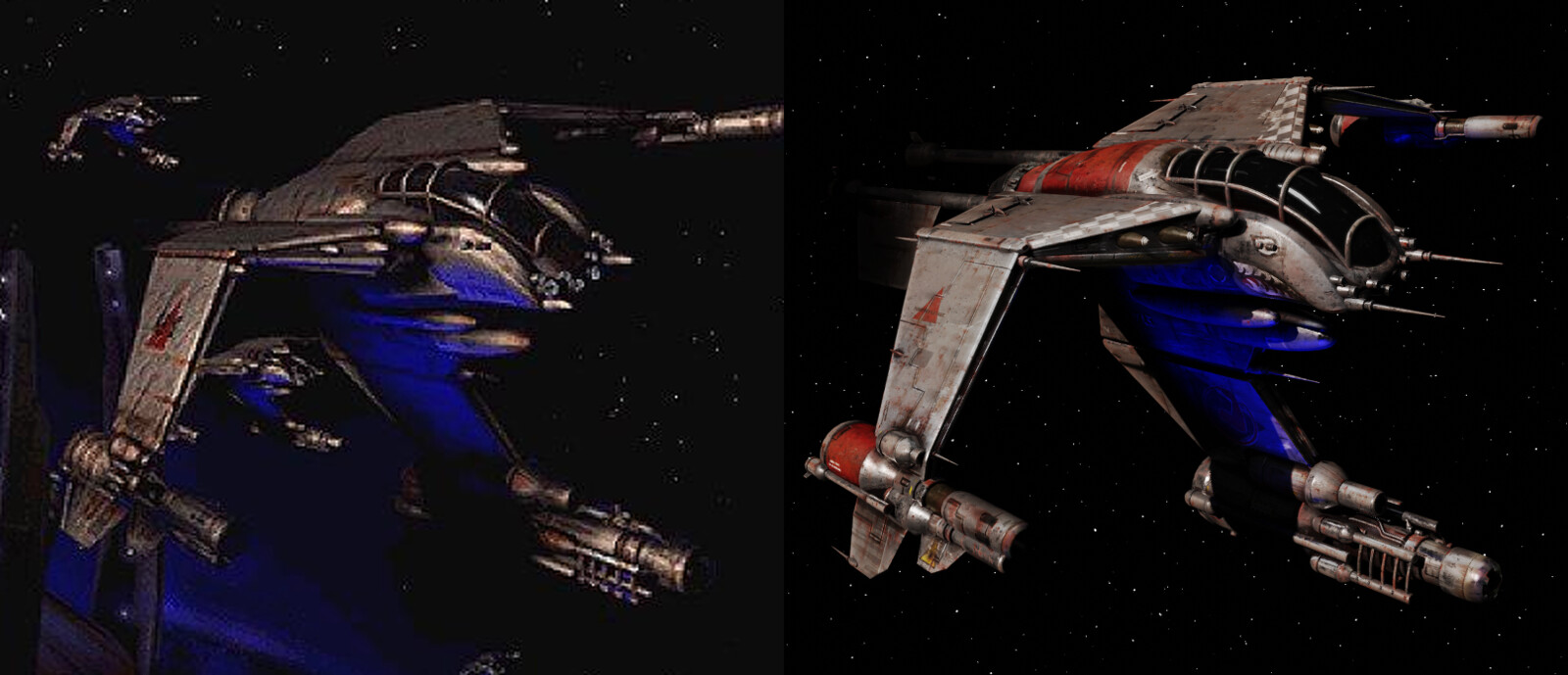 Robert Rose - StarCraft 1-style Terran Wraith