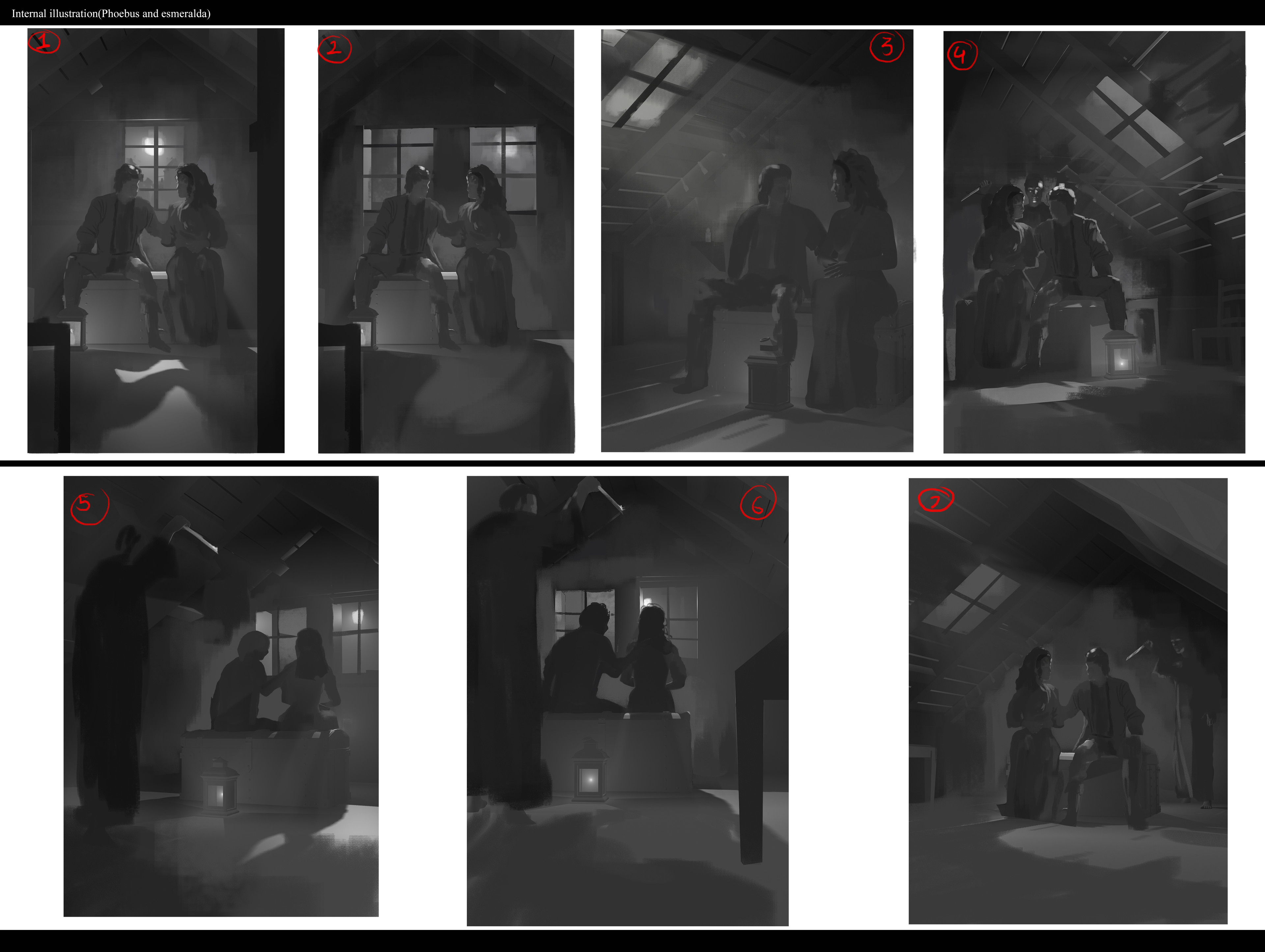 yash2333.artstation.com - The hunchback of Notre dame ( Illustrations ...