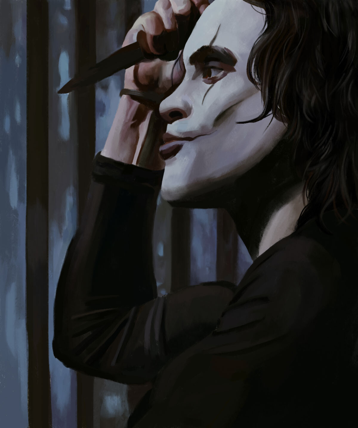 ArtStation - Portrait of Brandon Lee (The Crow)