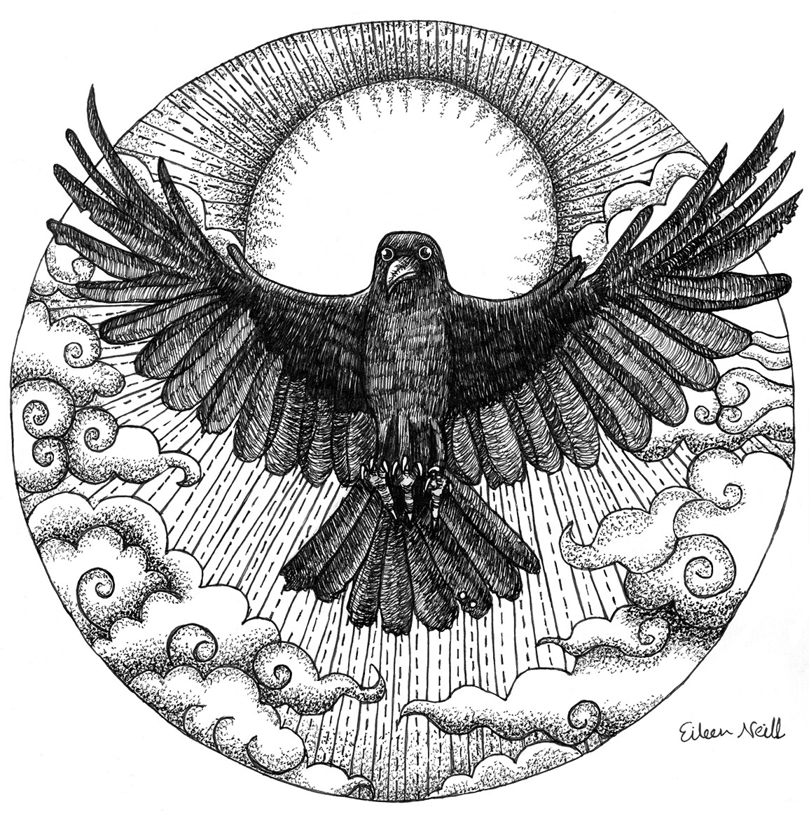 Eileen Neill - The Three Legged Crow