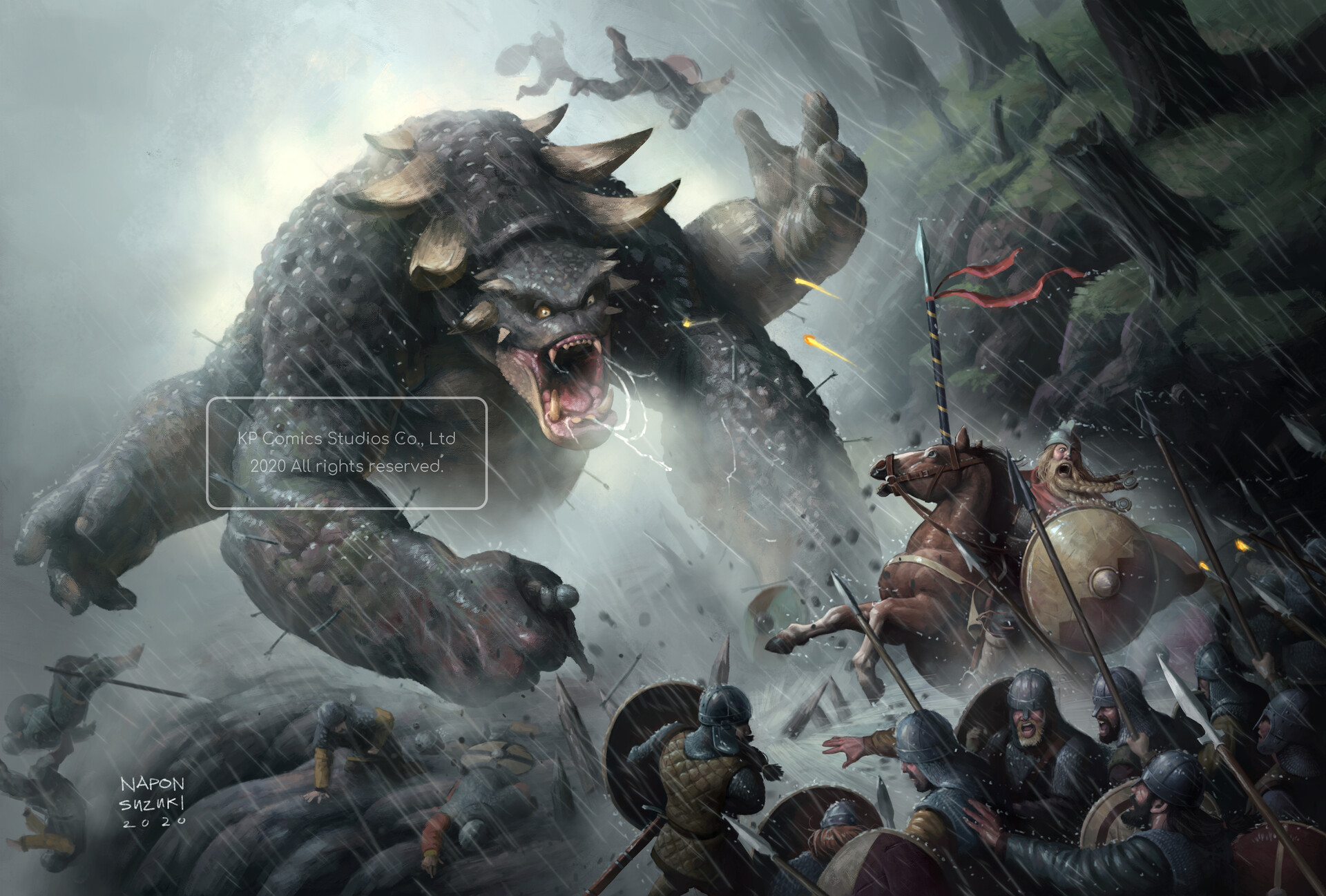 ArtStation - Monster Fight