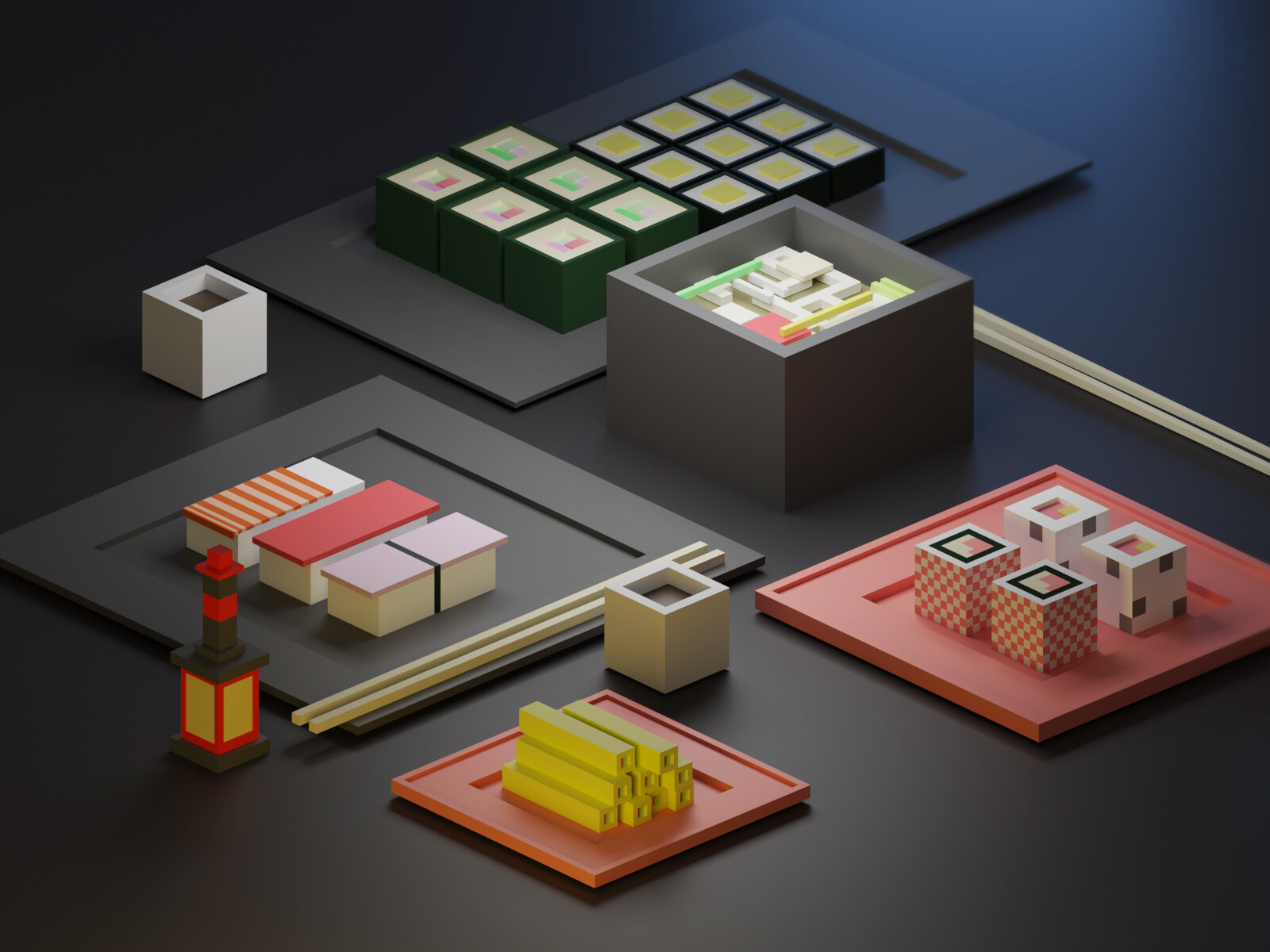 ArtStation - Sushi Project