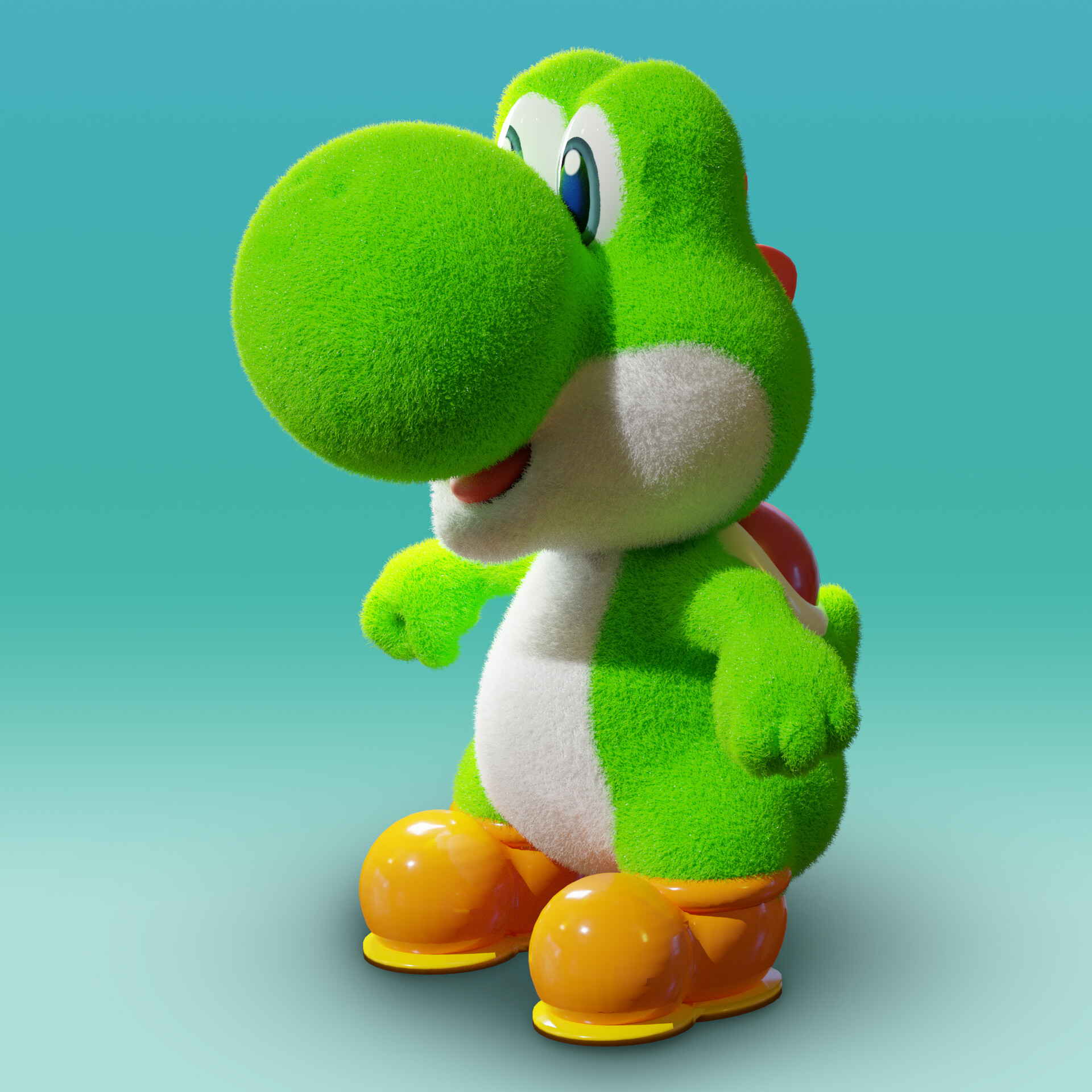 ArtStation - [FanArt] Yoshi