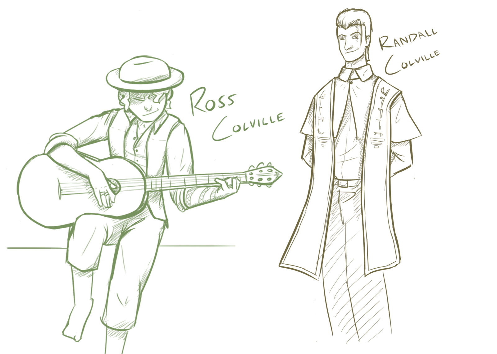 Rachel Howard - The Great Haldir Sketchdump Pt 3