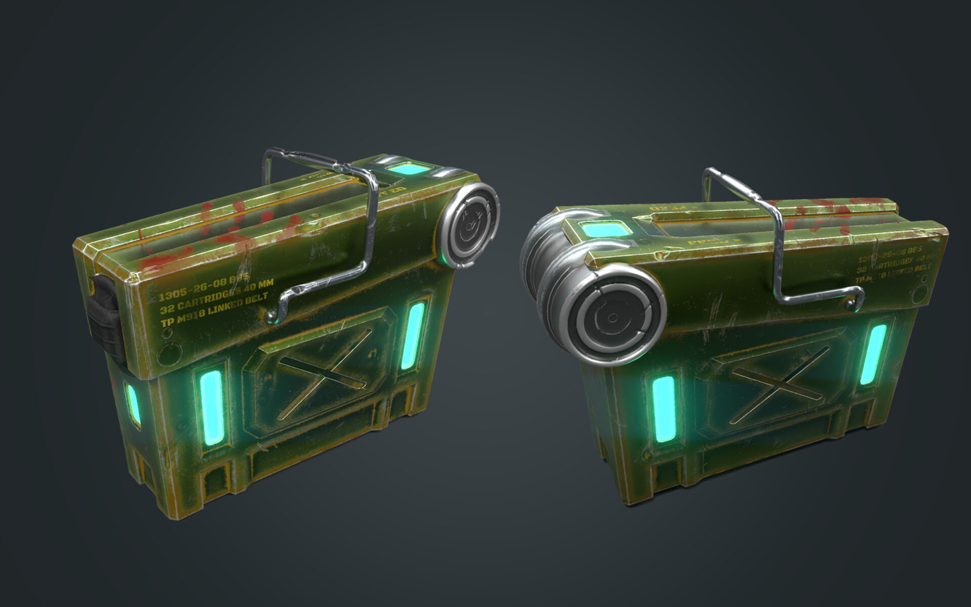 ArtStation - Sci-fi Ammo Crate