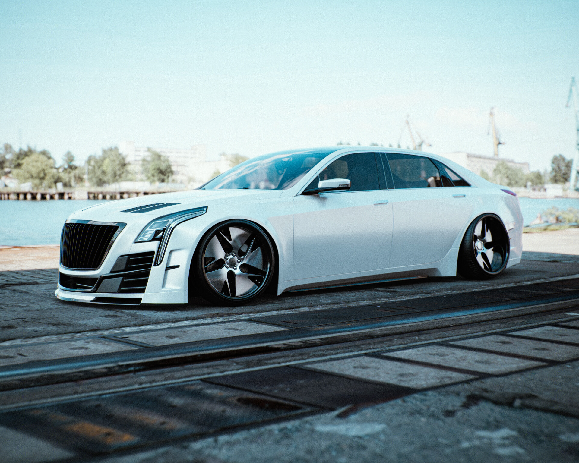 Mikołaj Majcherek - Silvera Desolate - 2016 Cadillac CT6 bodykit design