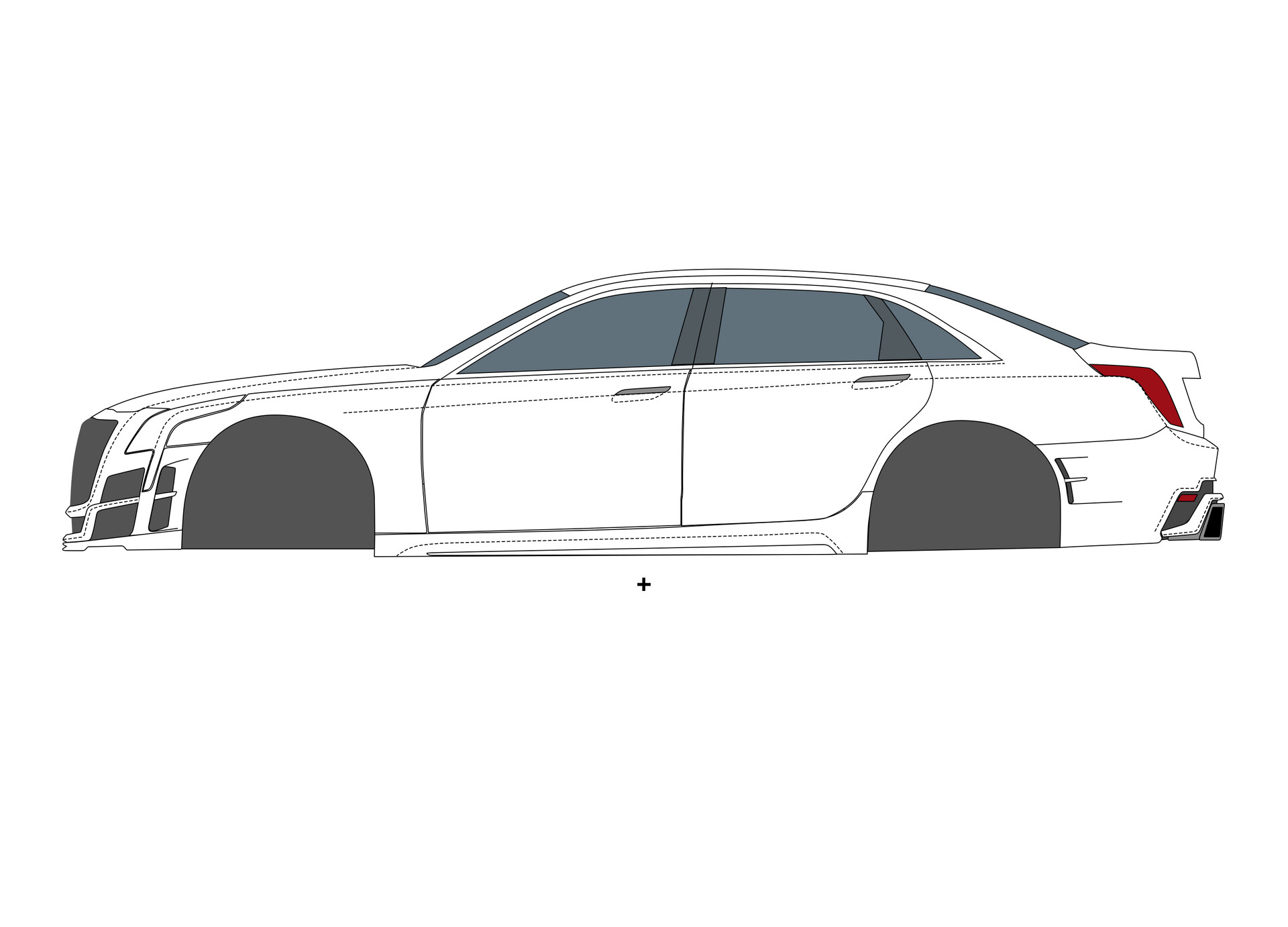 Mikołaj Majcherek - Silvera Desolate - 2016 Cadillac CT6 bodykit design
