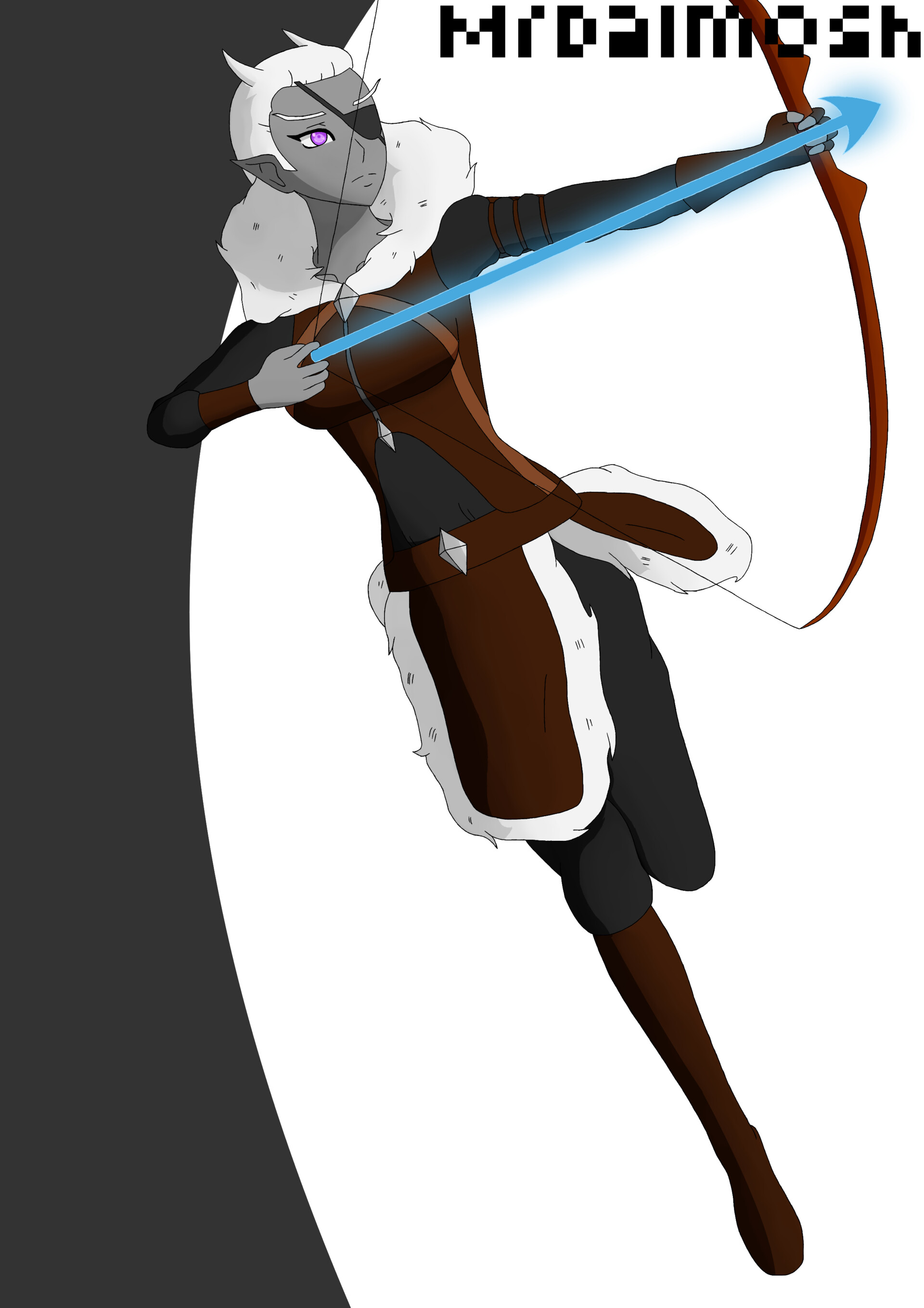 ArtStation - Drow Arcane Archer