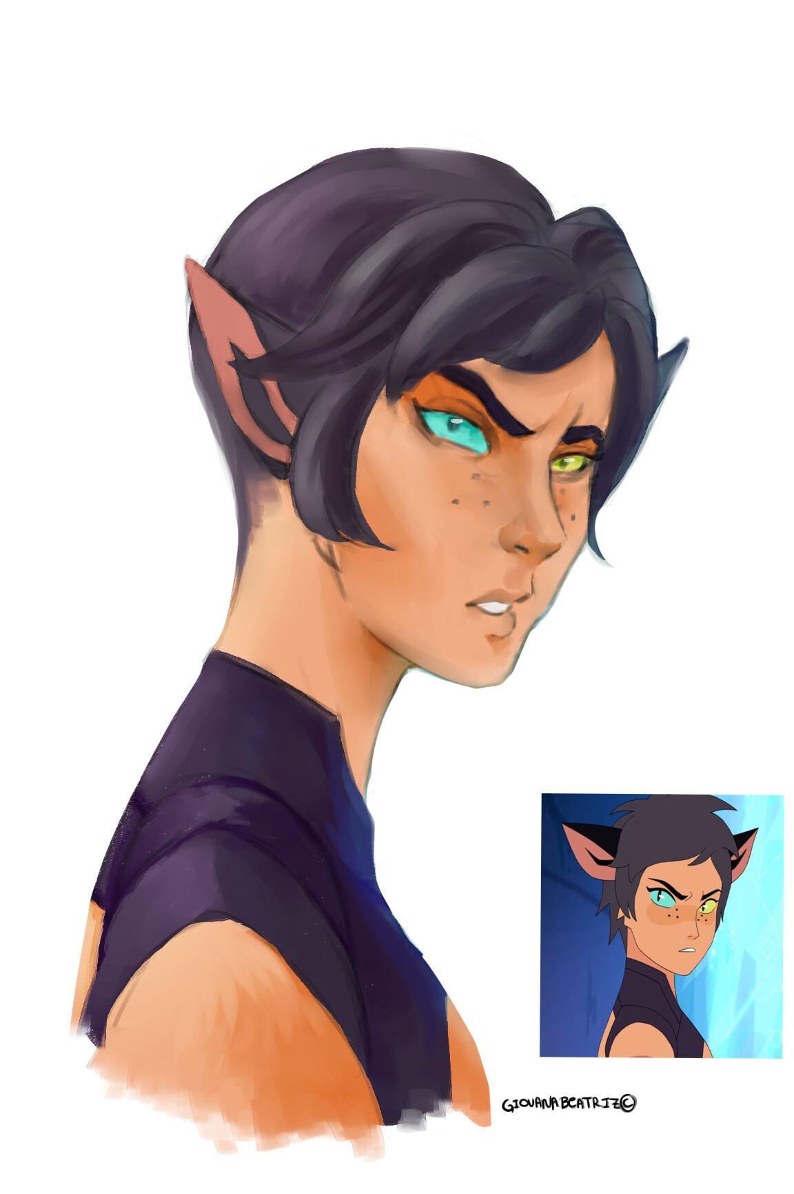 ArtStation - Catra - She-ra