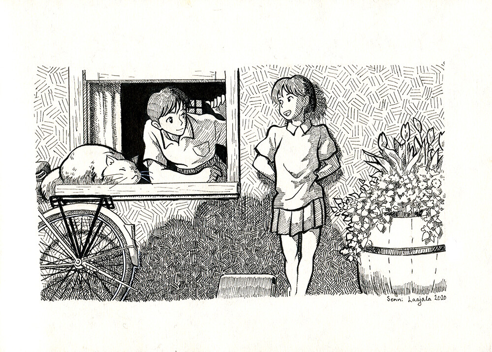 whisper of the heart coloring pages