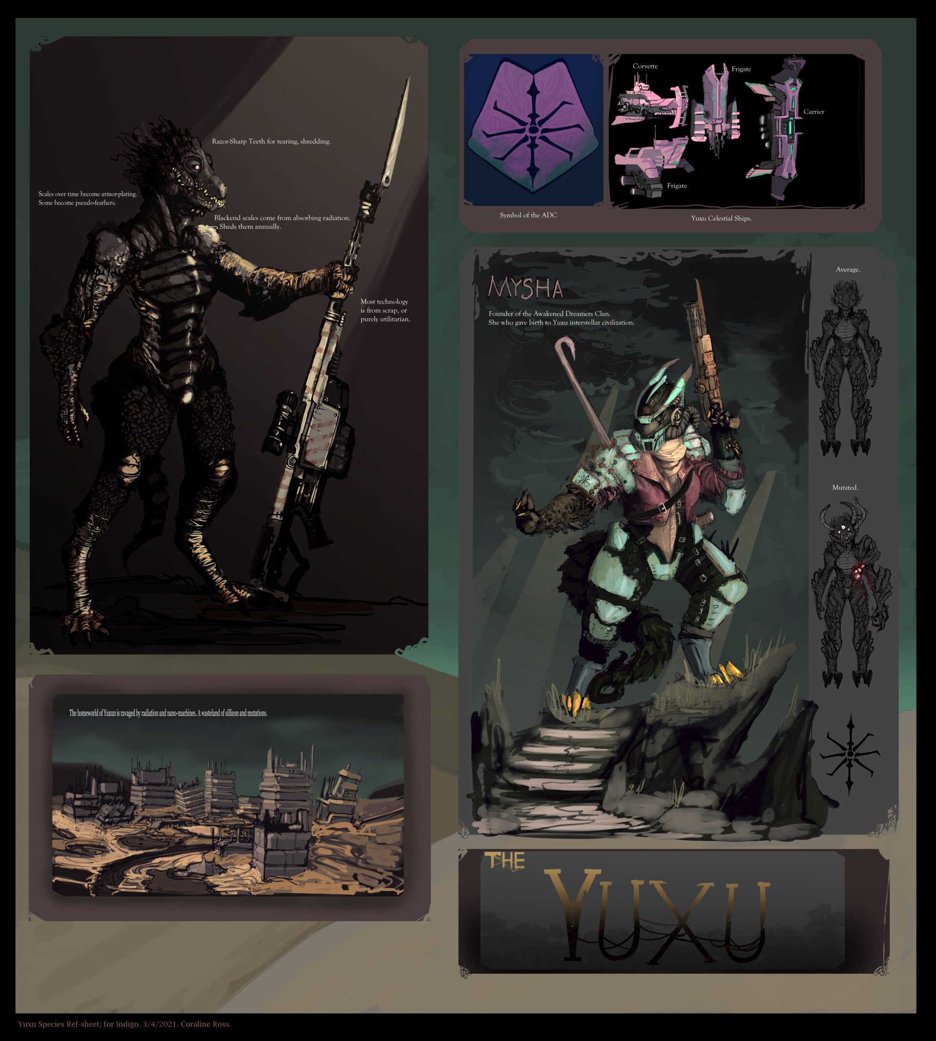 ArtStation - Commissions: Yuxu, Valeen.