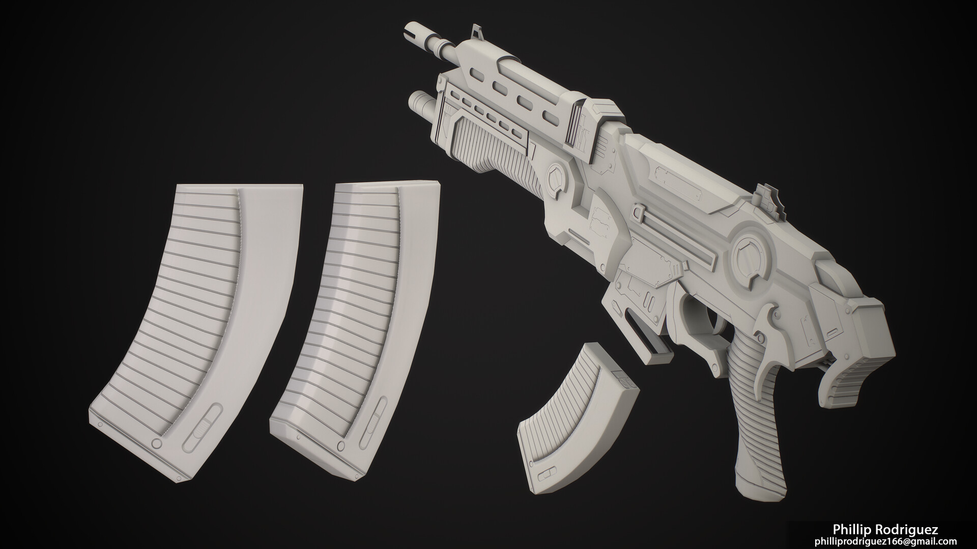 Phillip Rodriguez - Laser Assault Rifle