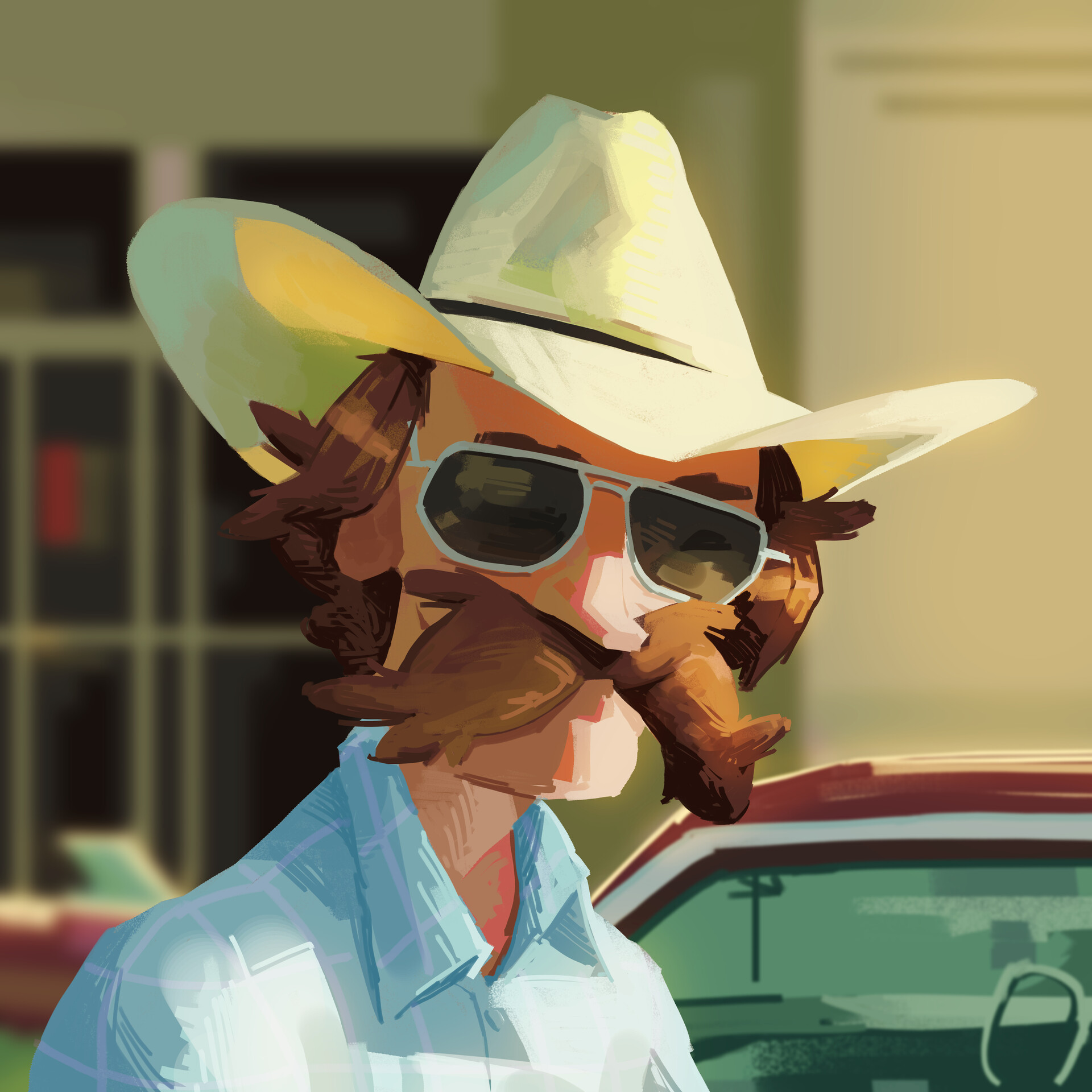 ArtStation - Dallas Buyers Club's Ron Woodroof - Fan Art
