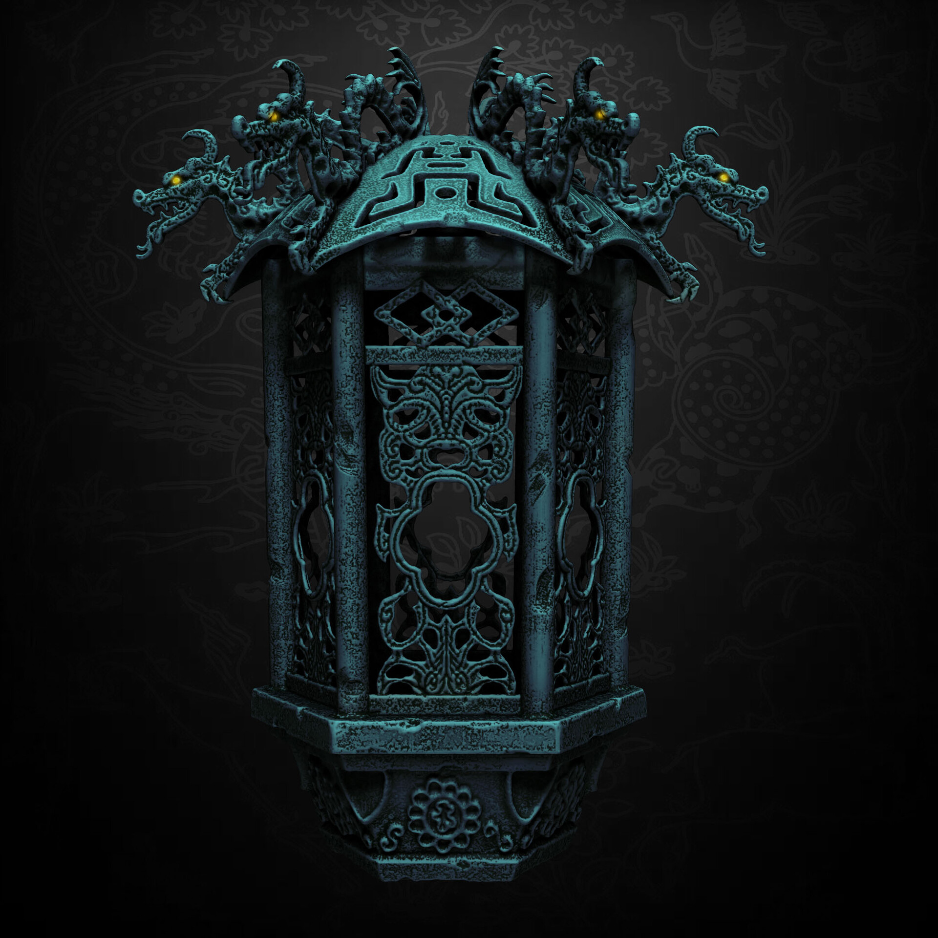 ArtStation - !! The dragon lantern
