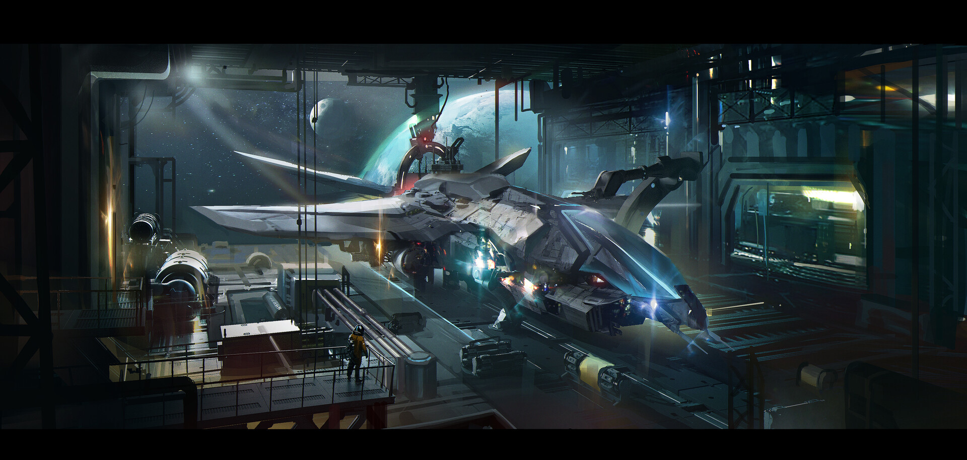 ArtStation - Space station