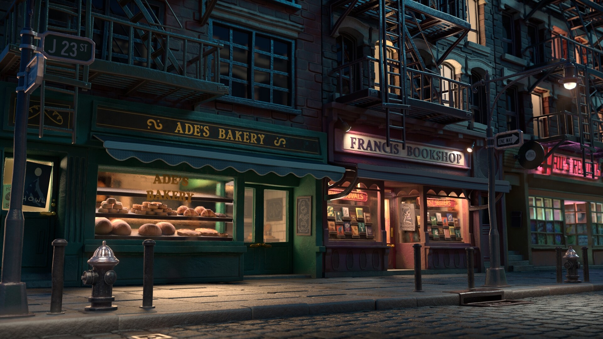 ArtStation - Bakery Street