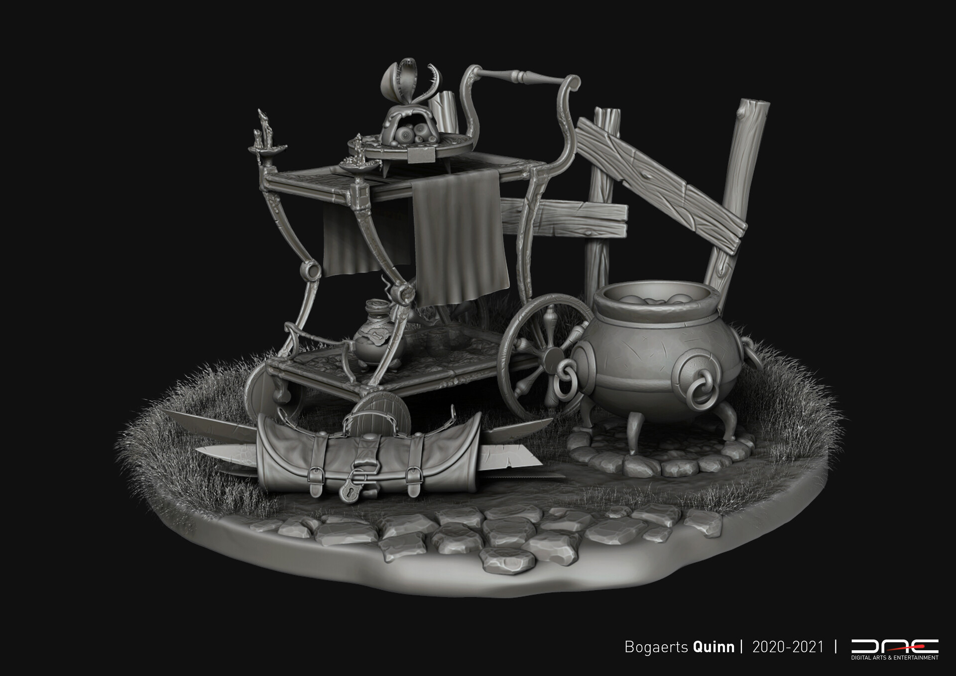 ArtStation - Monster Chef Camp