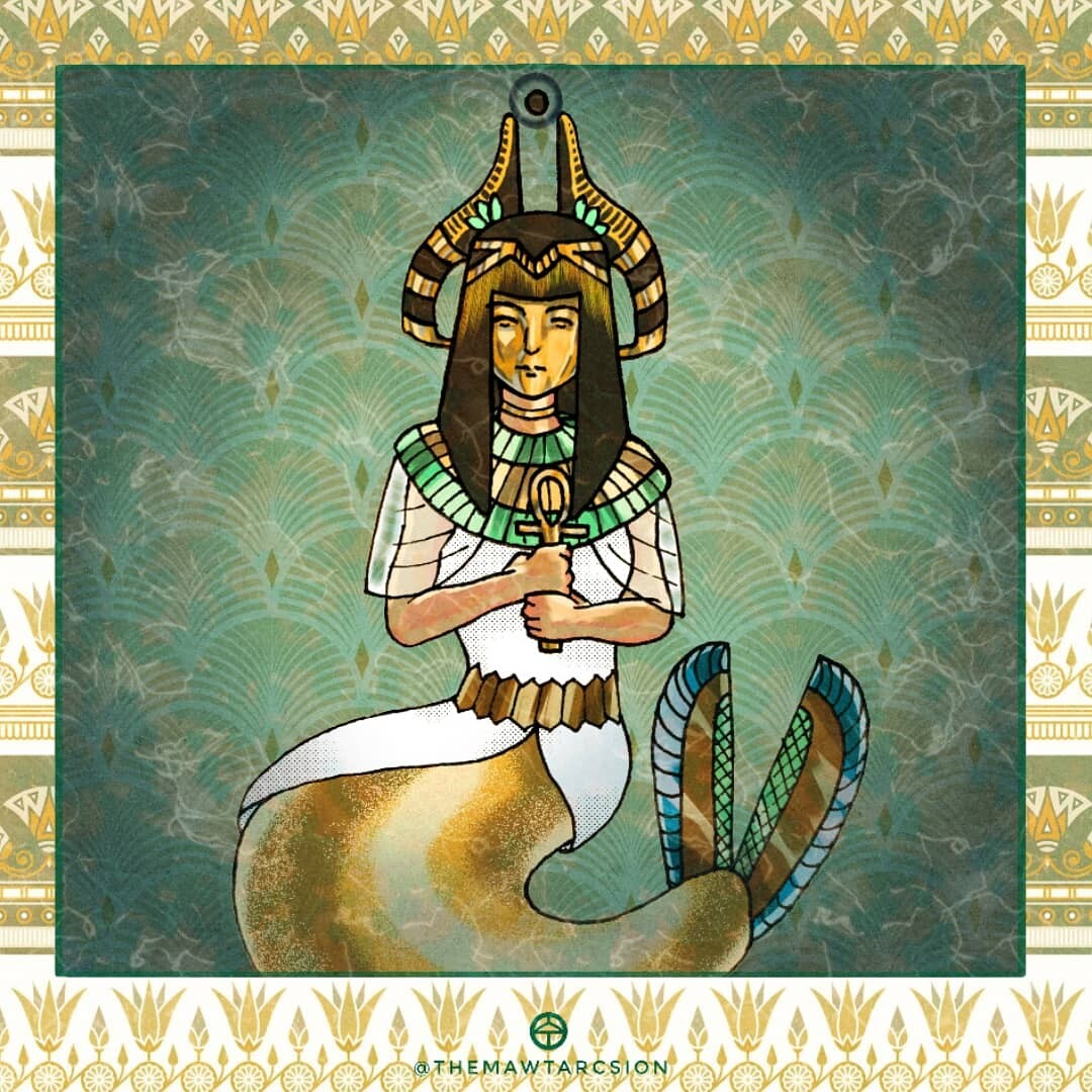 ArtStation - Amber Nile Mermaid