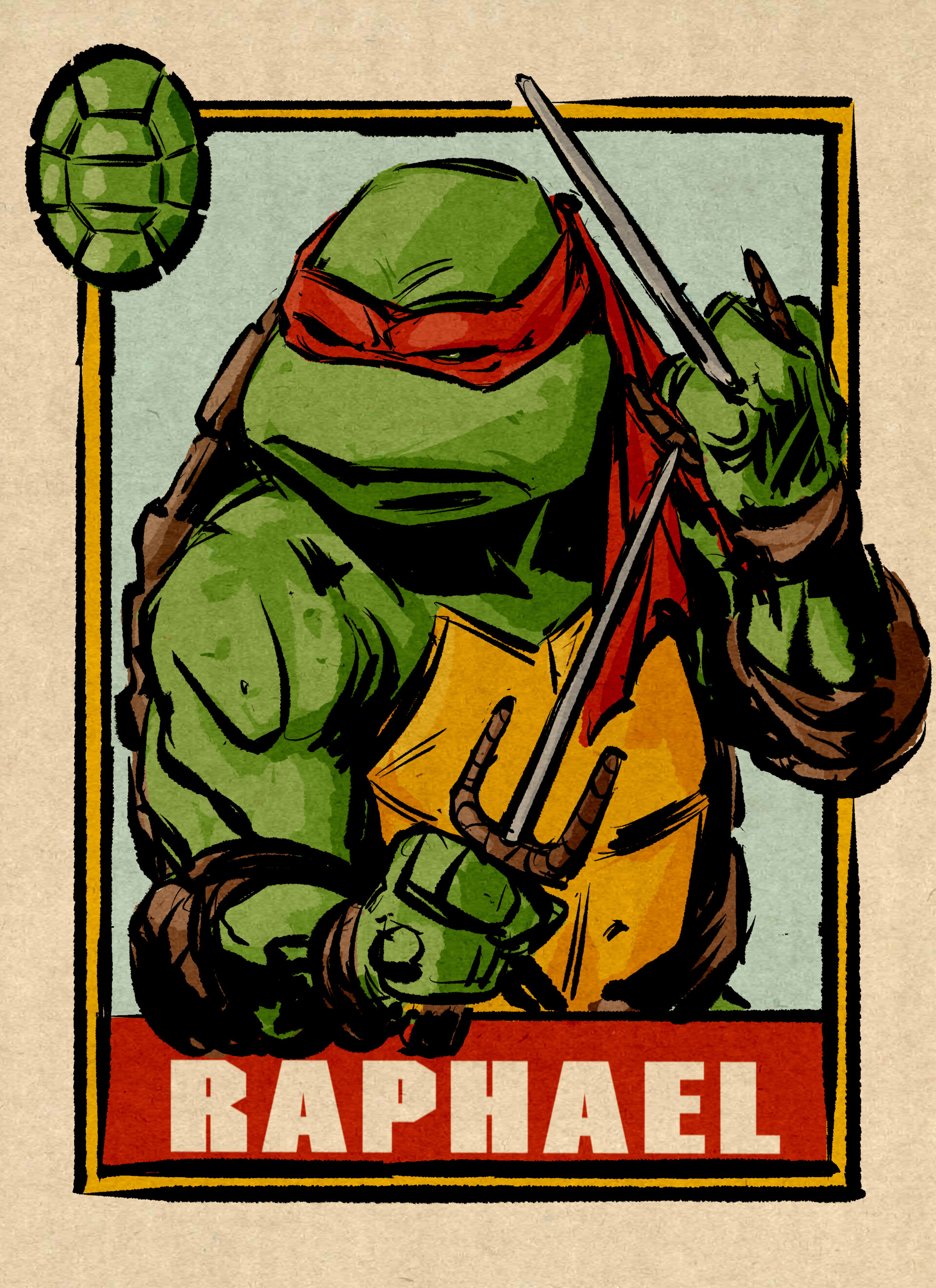 ArtStation - Teenage Mutant Ninja Turtles 1990