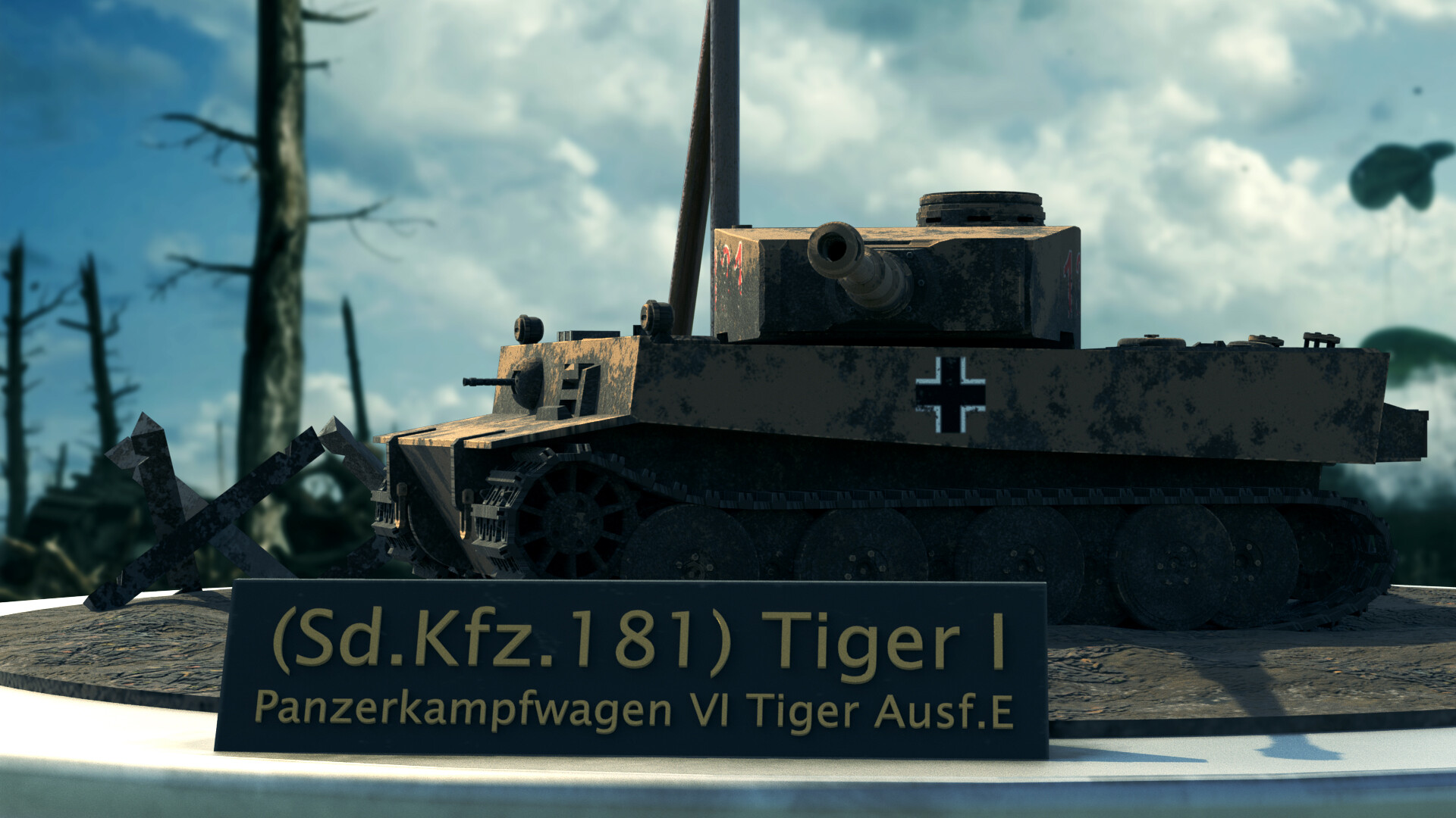 ArtStation - Panzerkampfwagen VI Tiger 1 Ausf. E